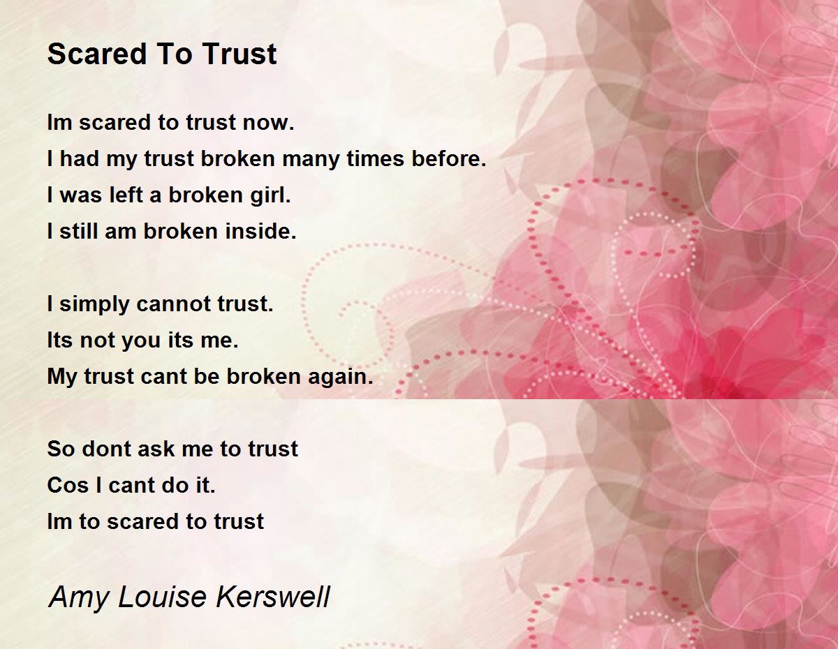 Scared To Trust Quotes