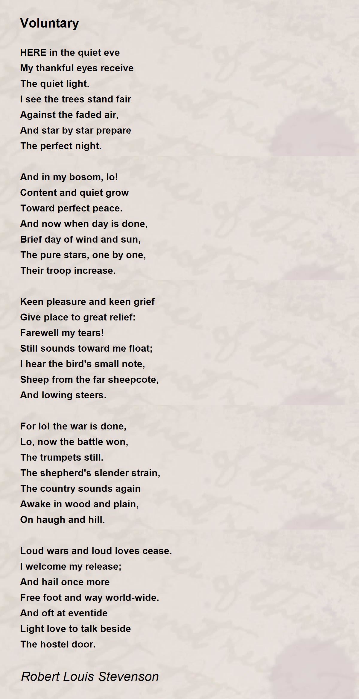 Robert Louis Stevenson Poems | semashow.com