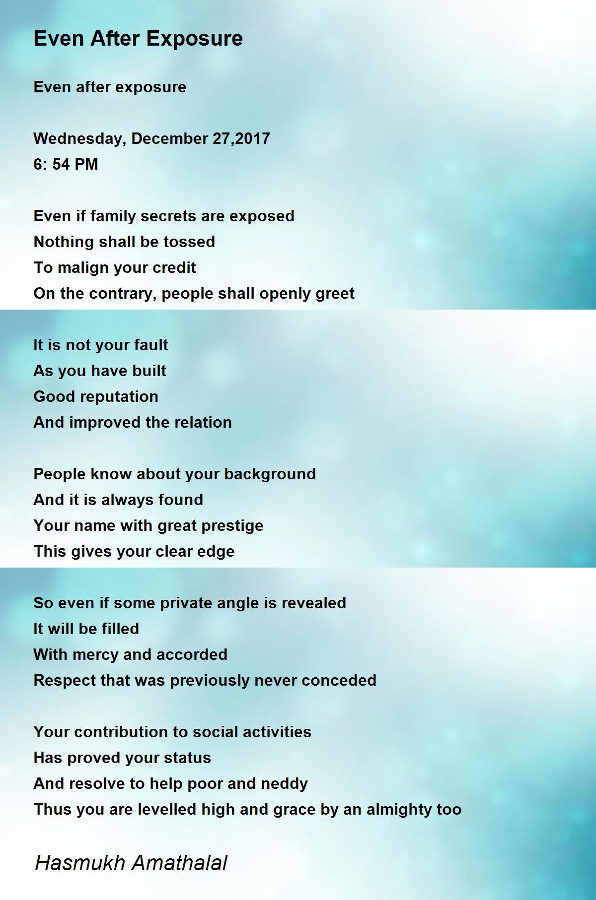 Exposure Poem Key Quotes