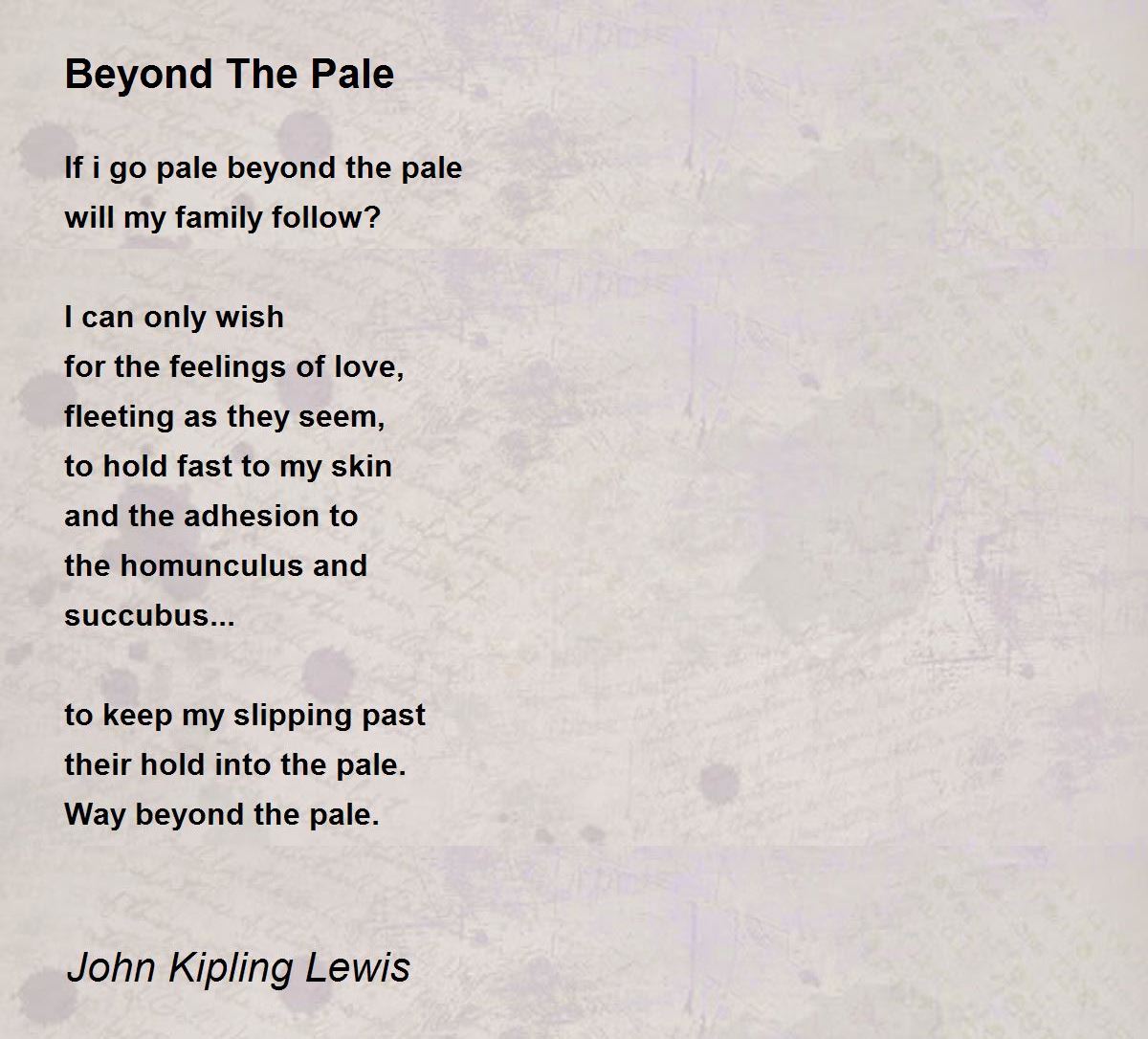 Meaning Of Beyond The Pale Definition at Rodolfo Freeman blog