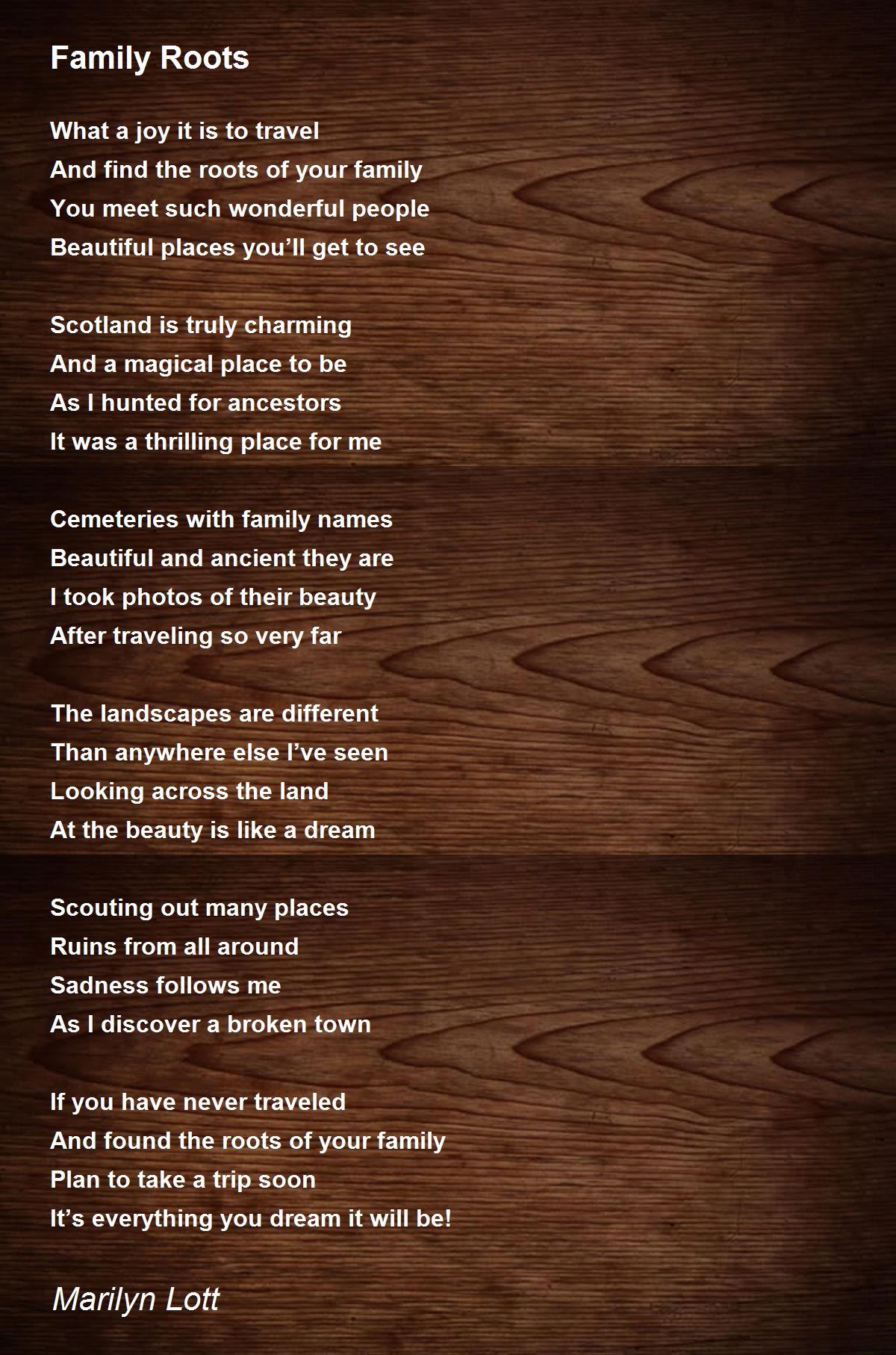 Roots Family Tree Poems Dig Deep As Tree Roots A Poem By Soothsayer