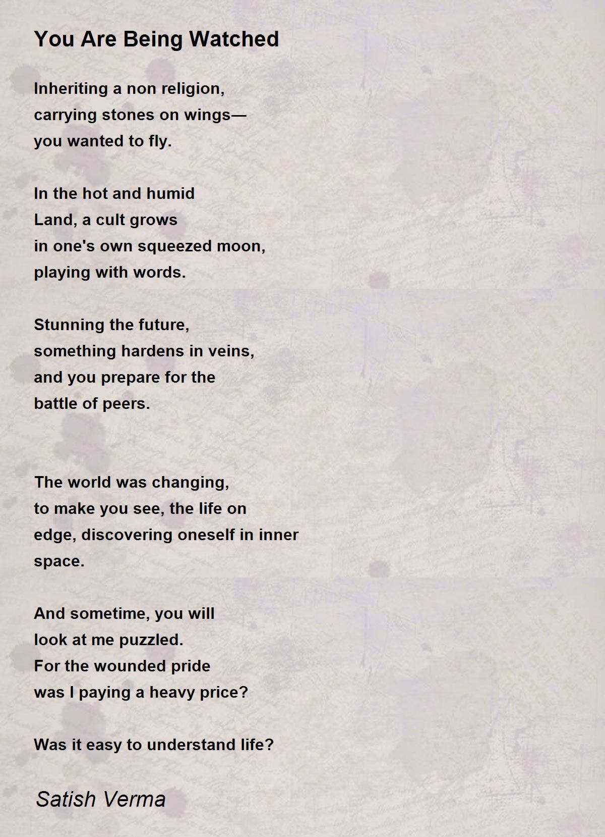 You Are Being Watched Quotes