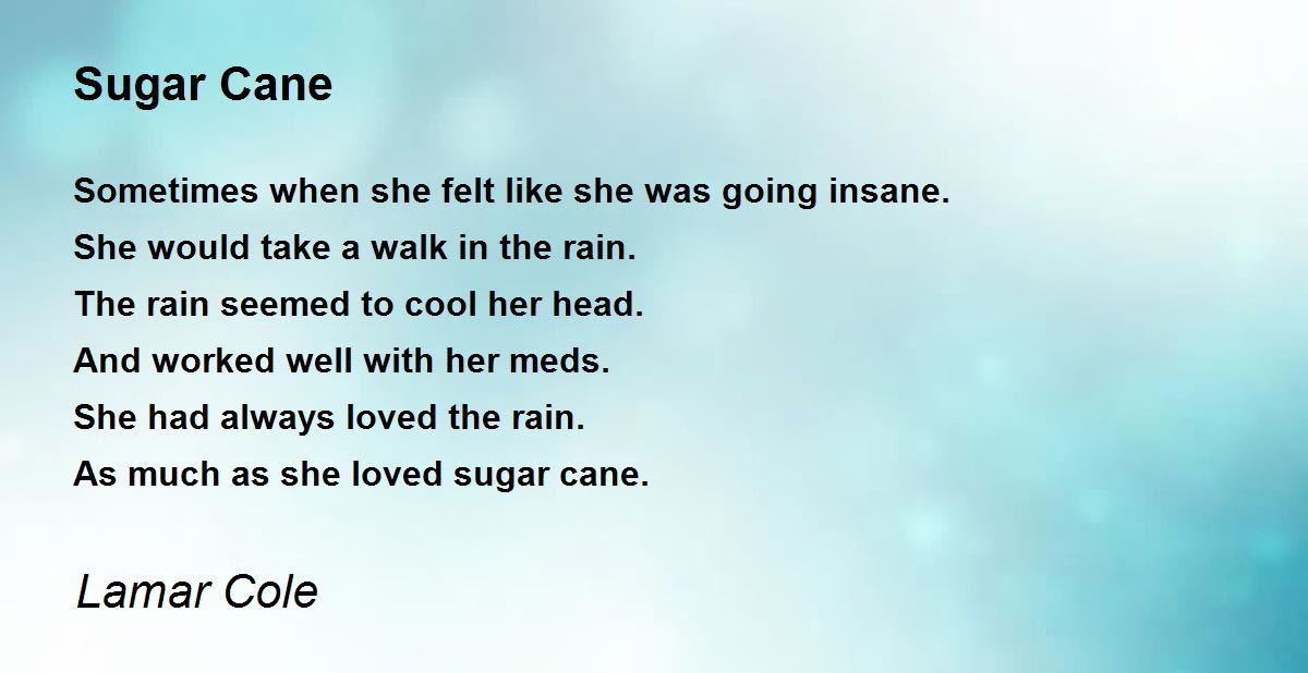 Sugar Cane Quotes