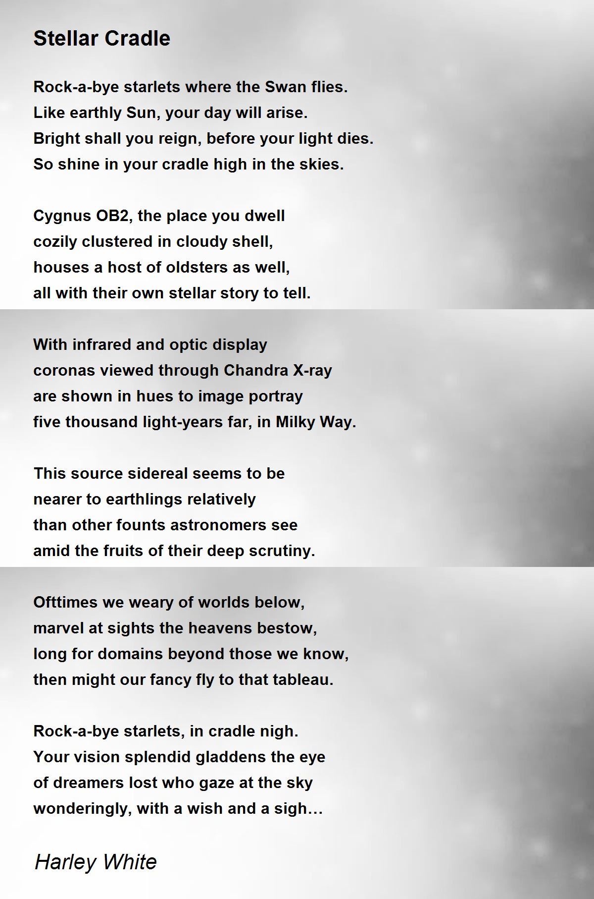 Cradle Poem Meaning at Terri Kent blog