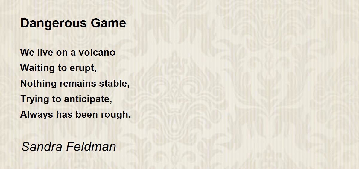 Dangerous Poem Quotes