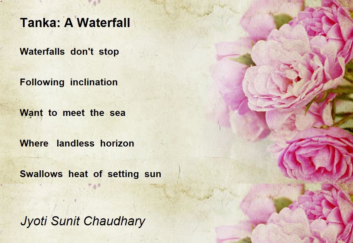 Tanka: A Waterfall - Tanka: A Waterfall Poem by Jyoti Sunit Chaudhary