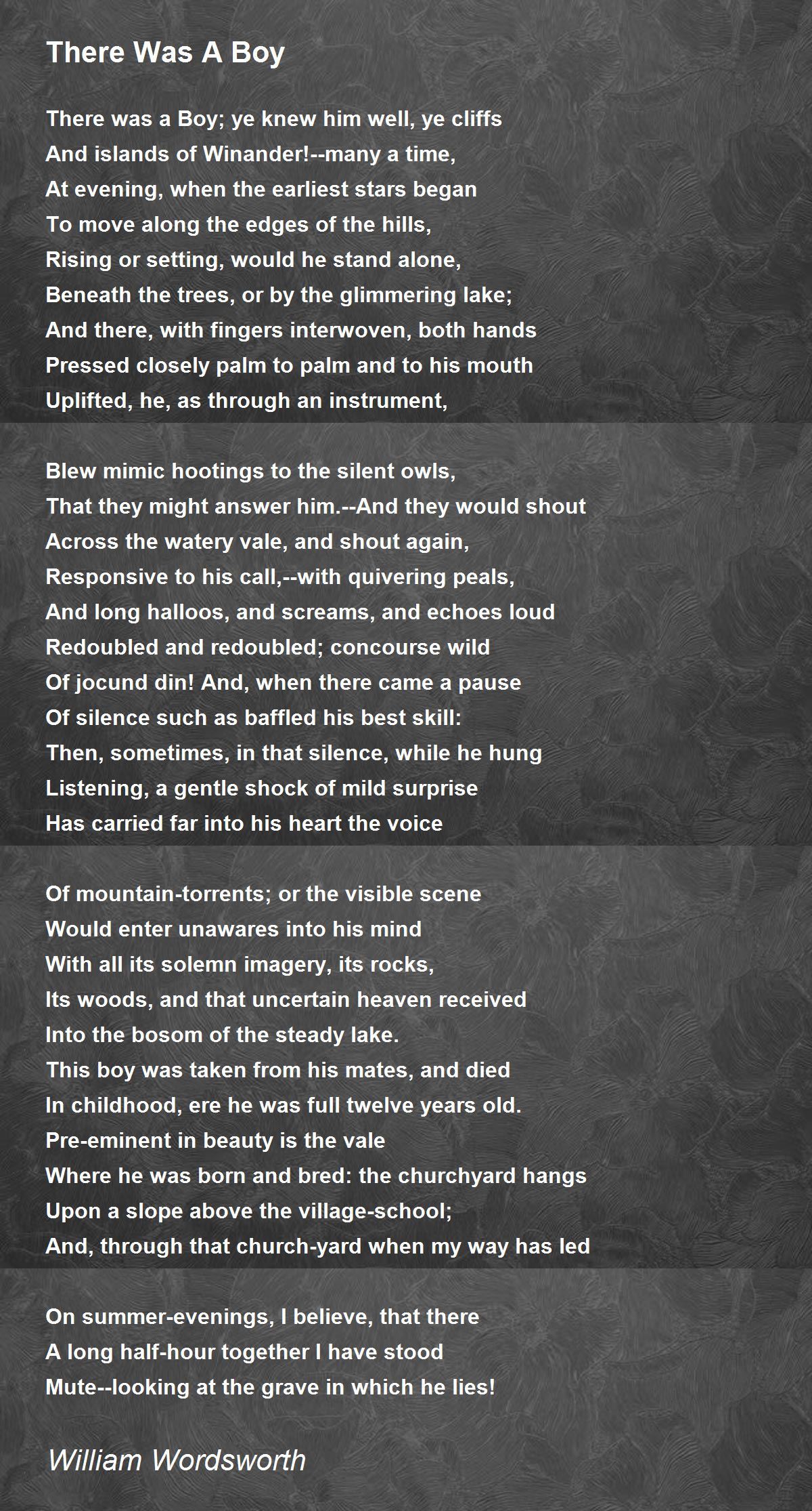 William Wordsworth Death Quotes