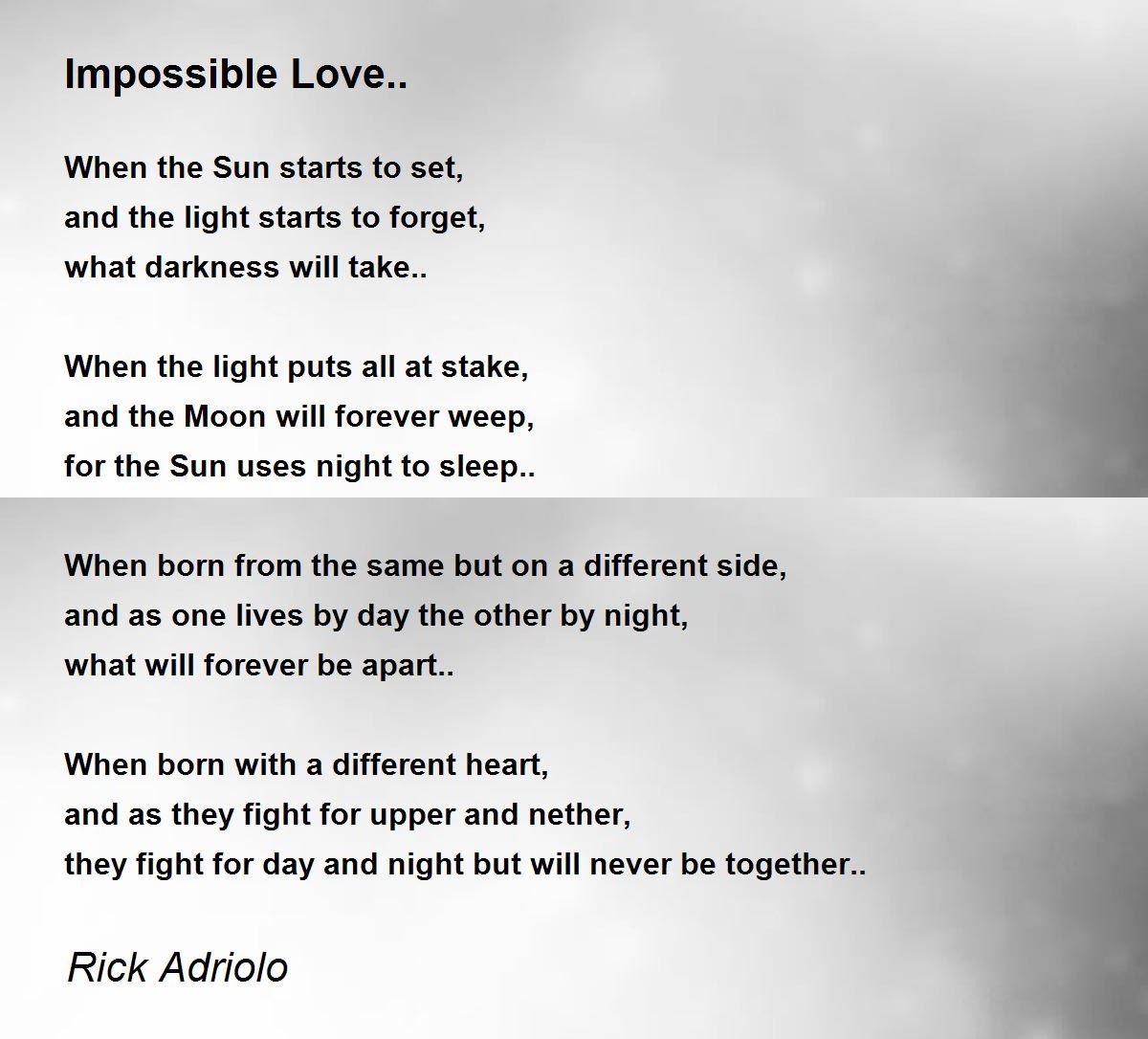 Impossible Love Lyrics