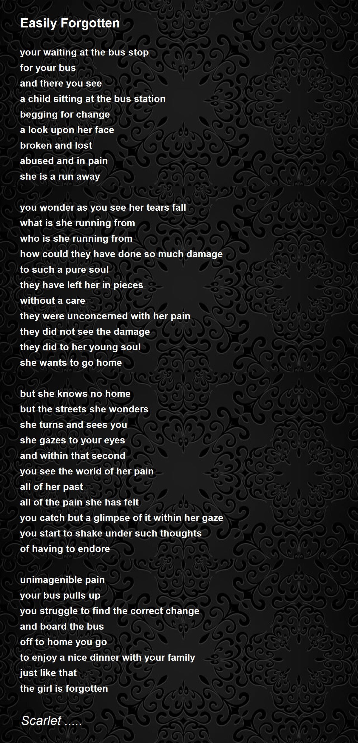 So Easily Forgotten Quotes