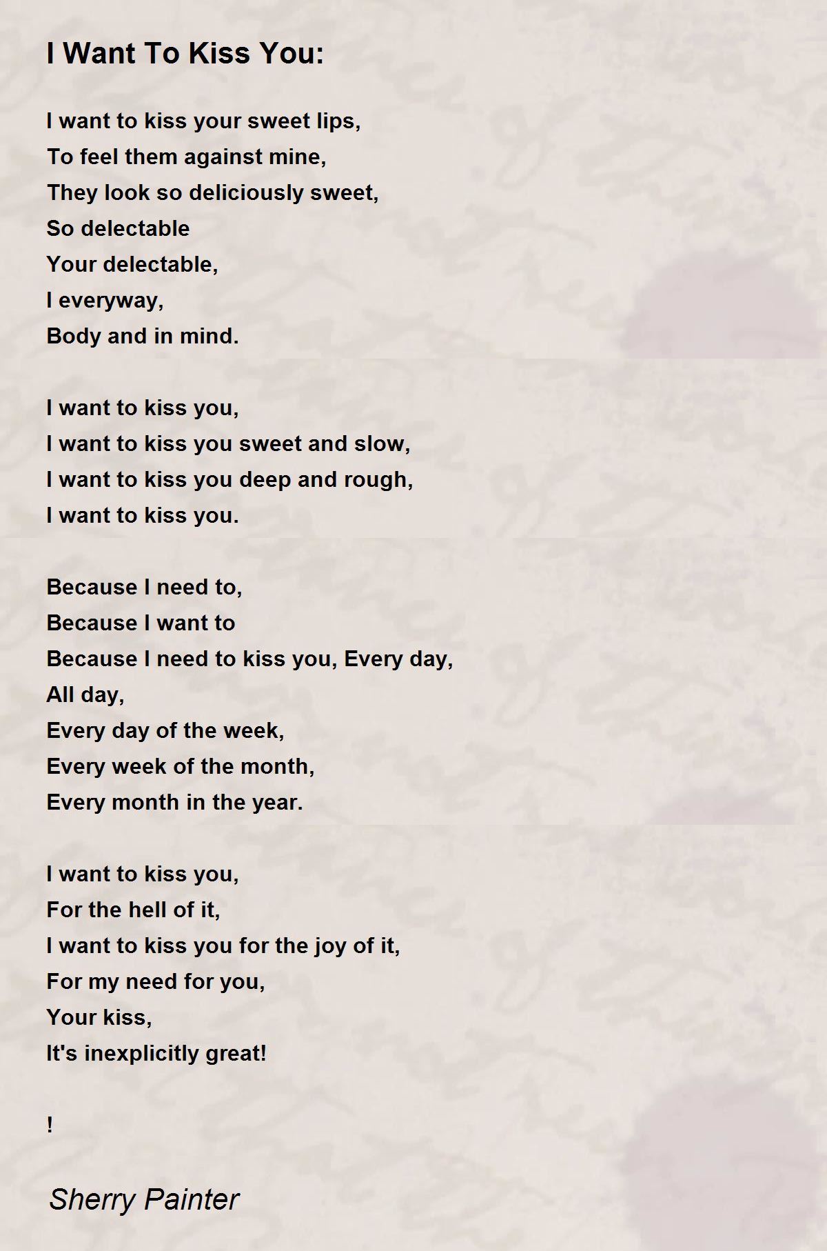 Kiss Your Lips Poem | Lipstutorial.org