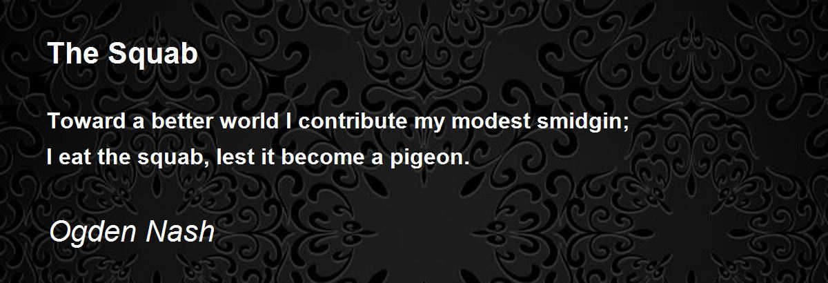 Squab Quotes
