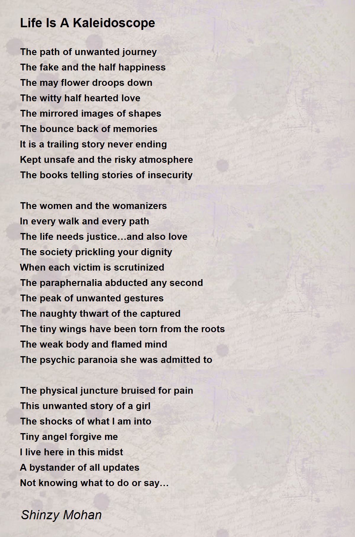 Poems About Body Insecurity | Sitedoct.org