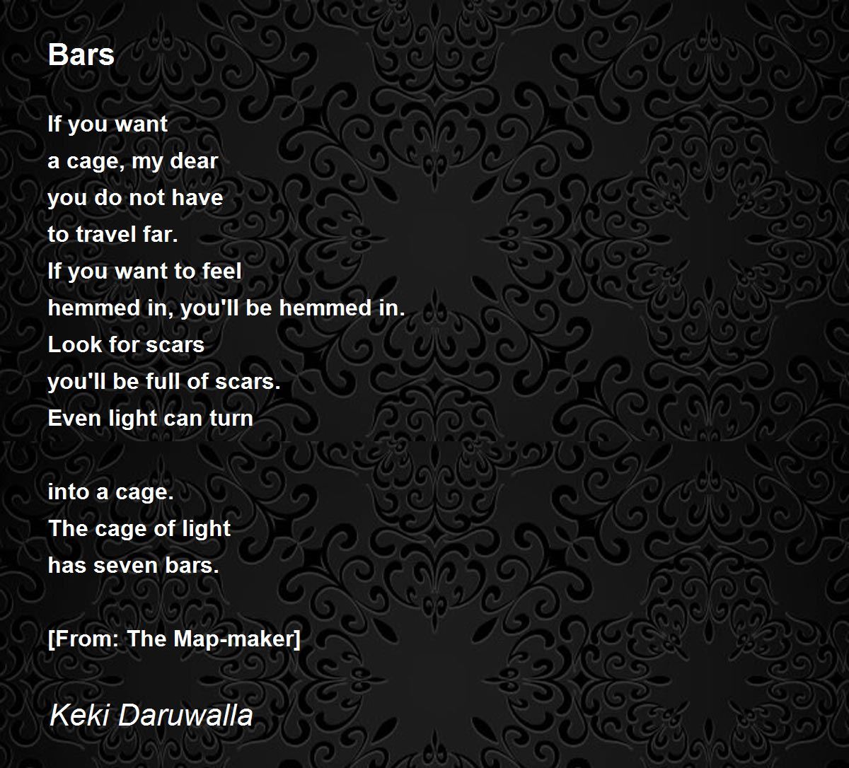 Poems About Bars