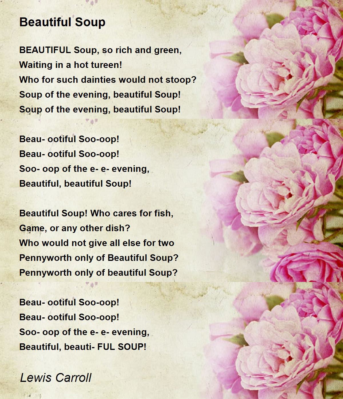 Lewis Carroll Poems