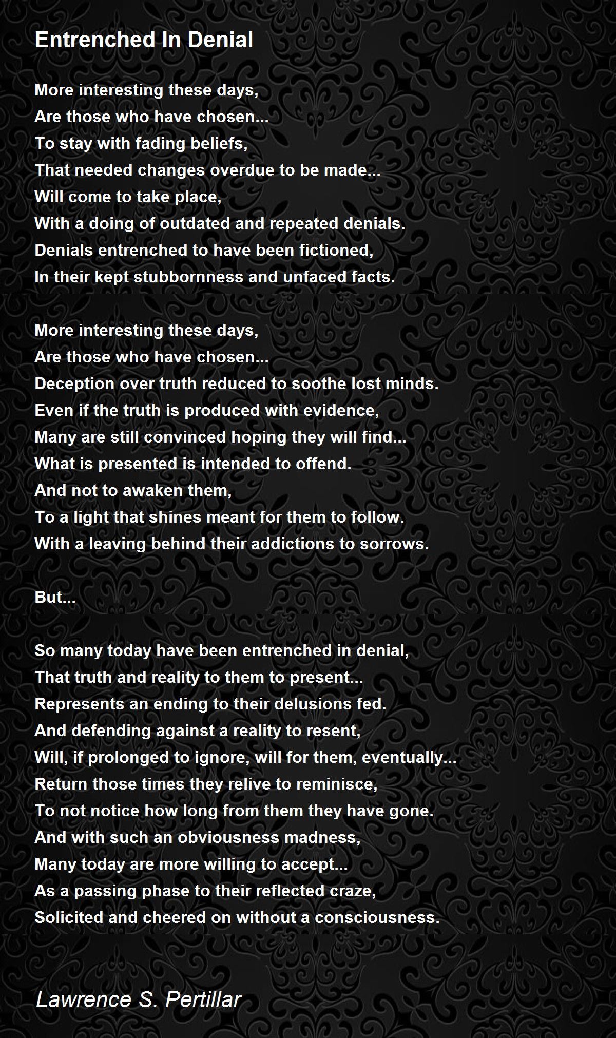 Poems About Denial