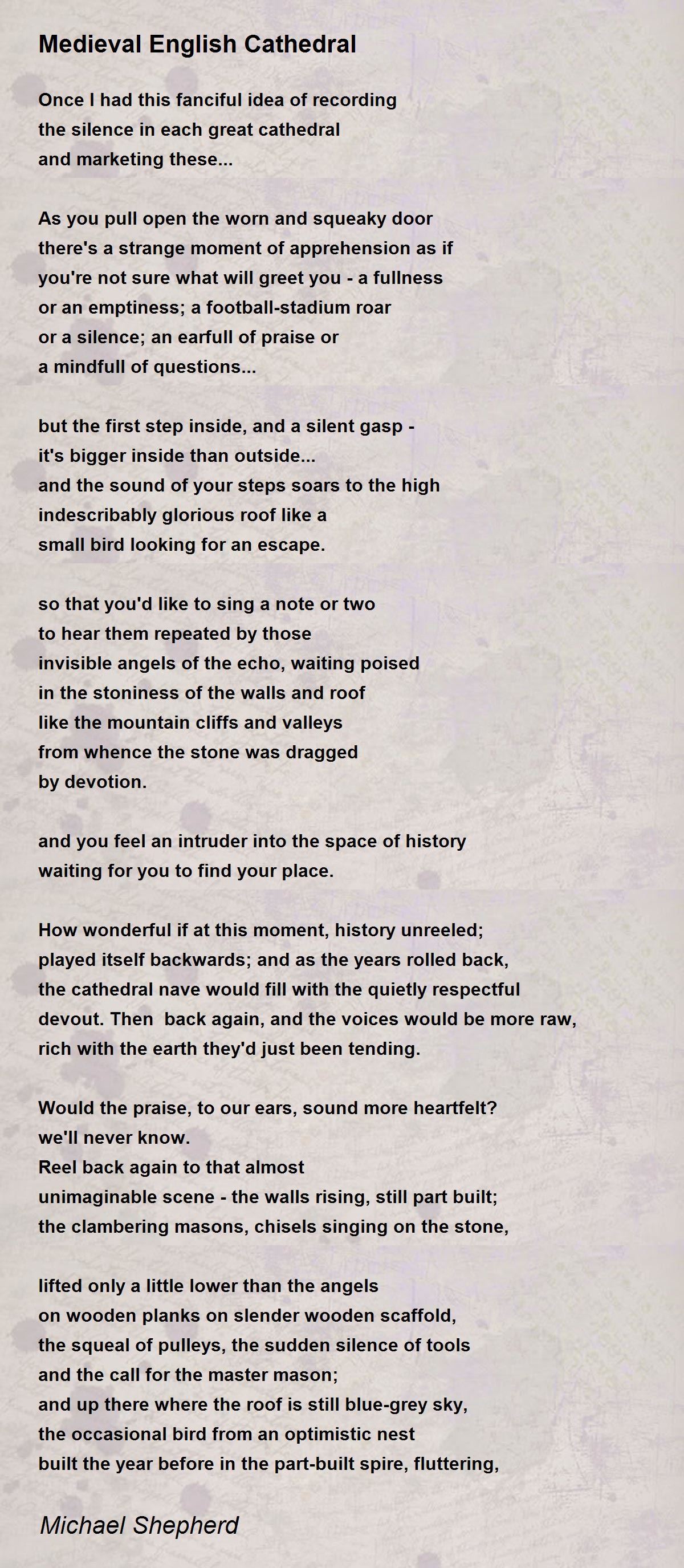 Medieval Poetry Quotes