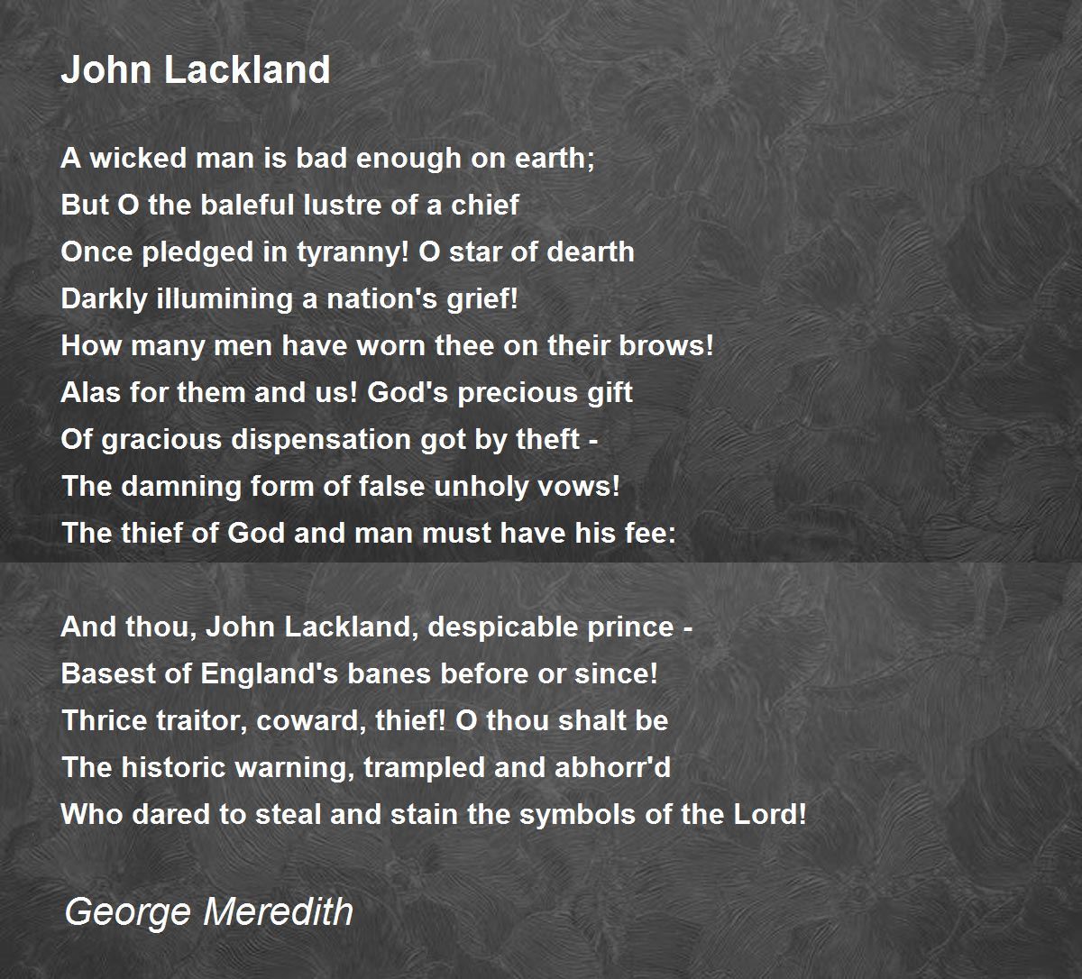 John Lackland Quotes