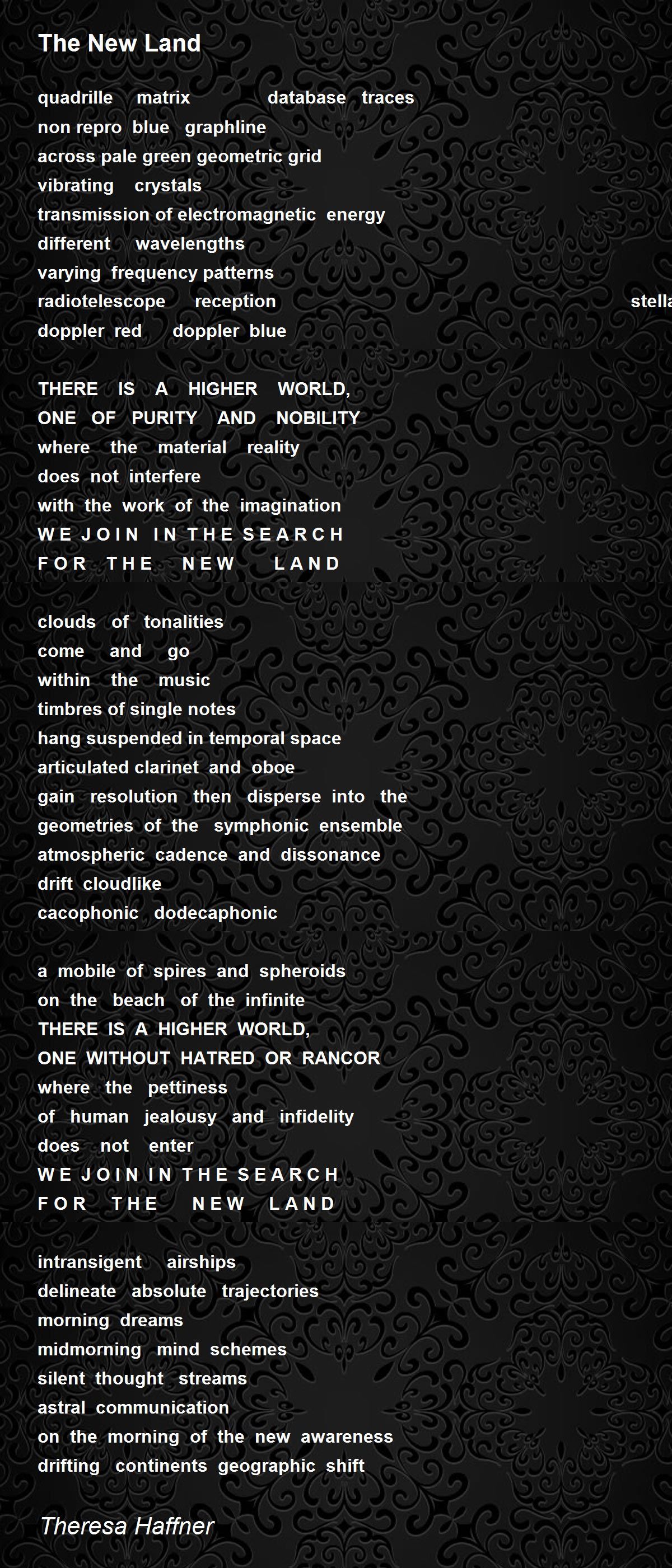The Little Land Poem Explanation at Joseph Eason blog