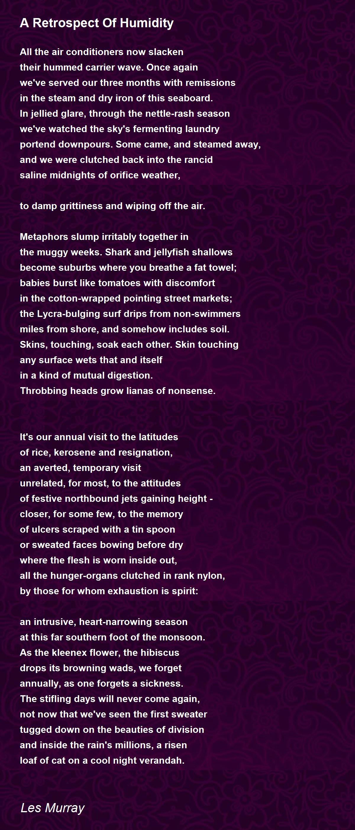 Les Murray Poet Quotes