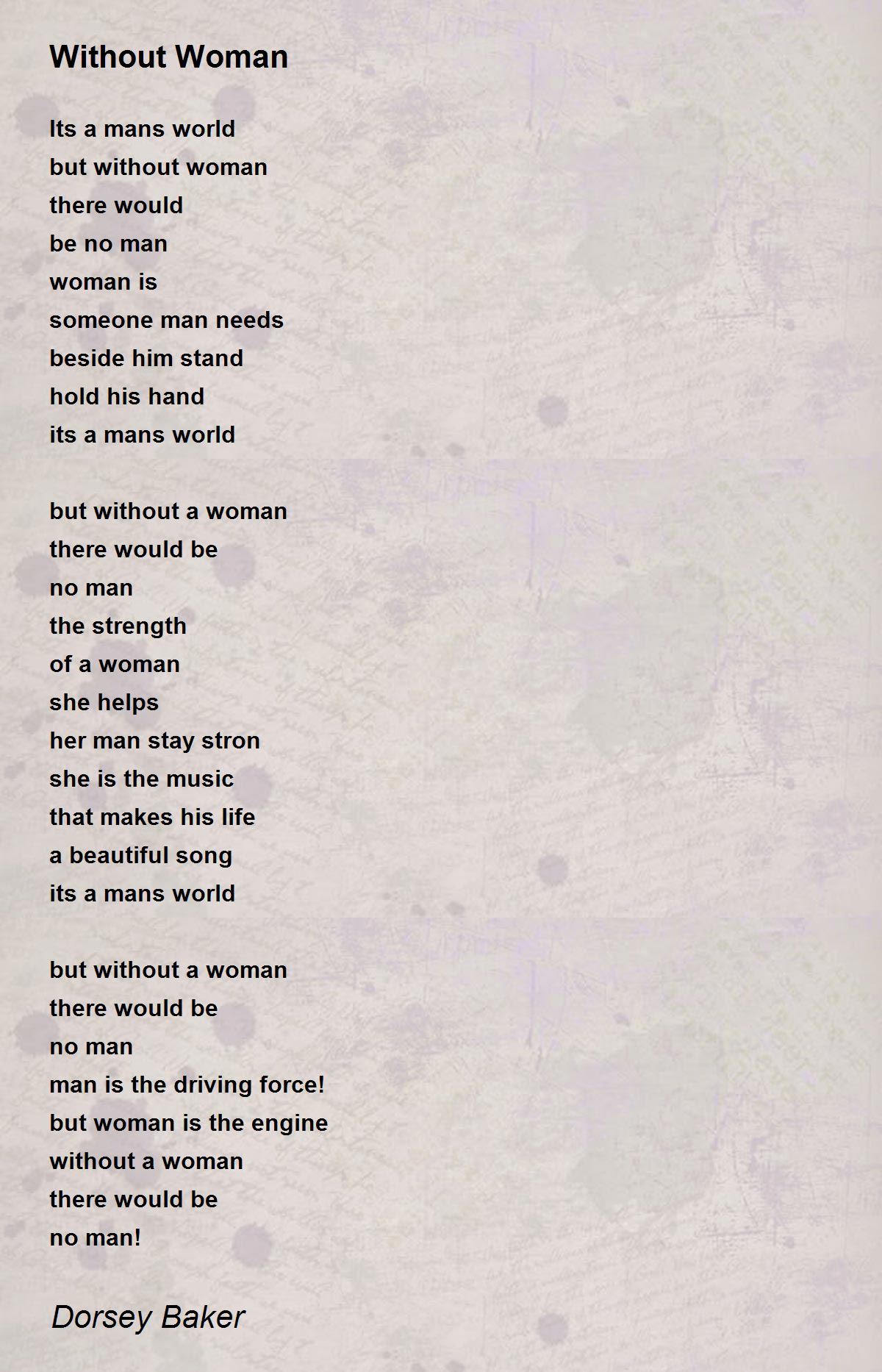 Woman Without Man Quotes