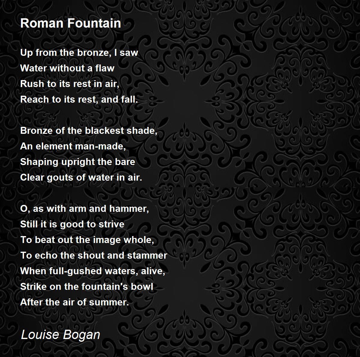 Poems On Ancient Rome