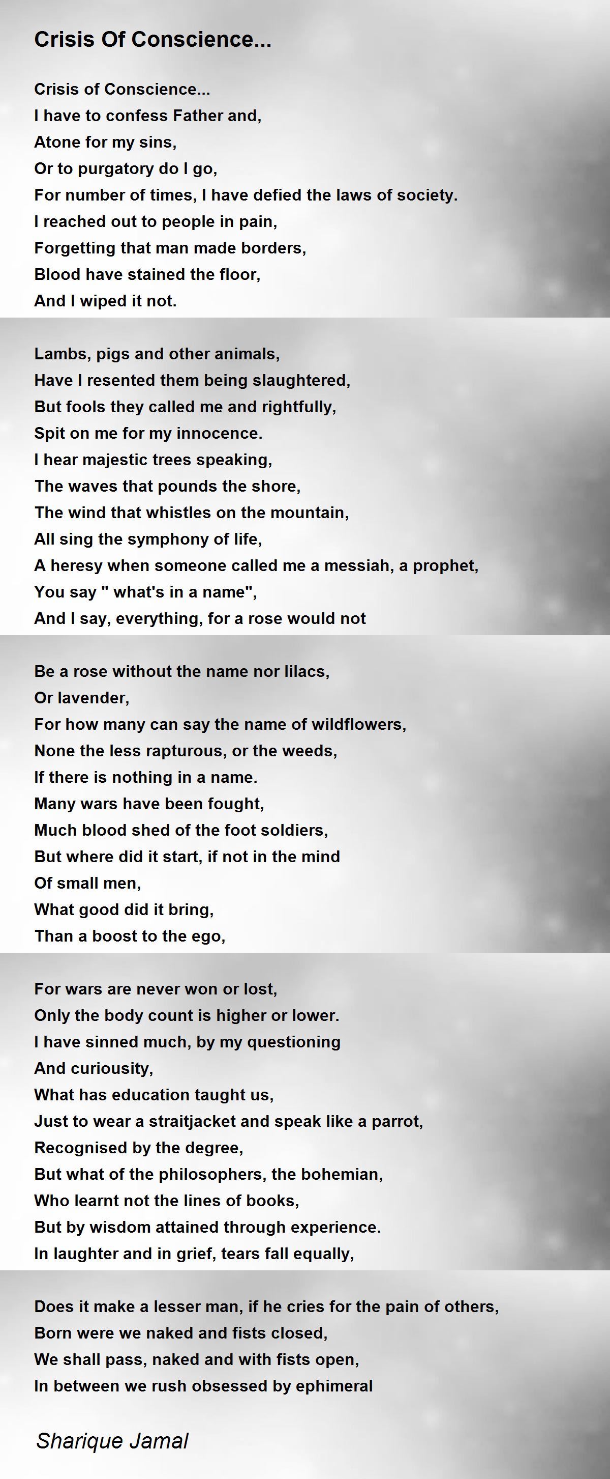 Crisis Of Conscience Quotes