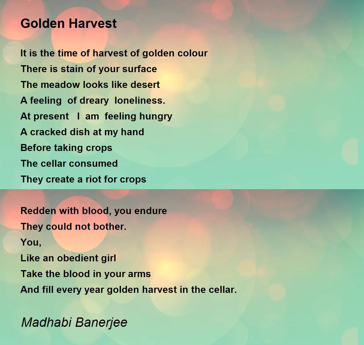 What Is The Moral Lesson In The Story The Gold Harvest at Thelma ...