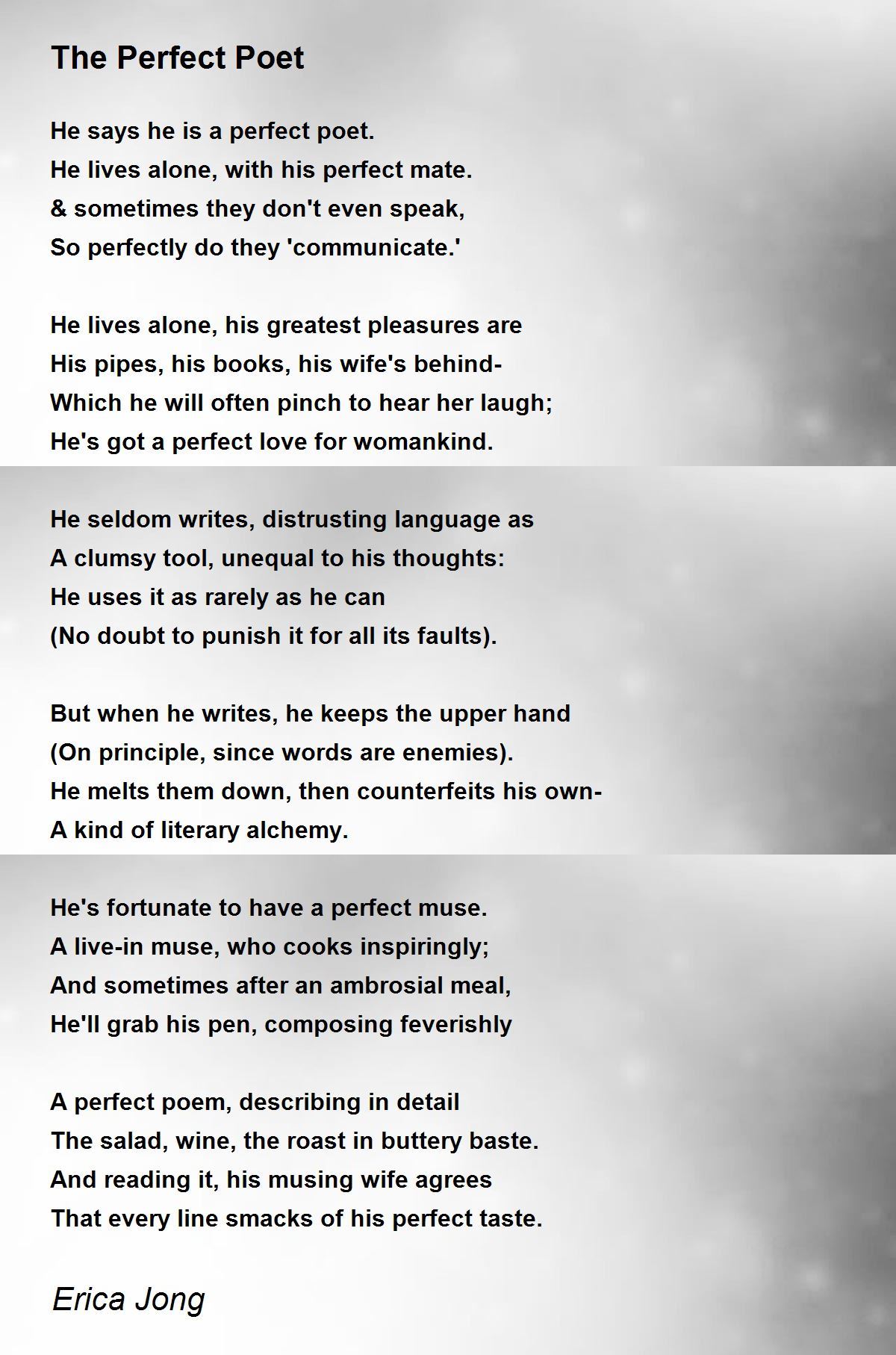 You Are Perfect To Me Poem