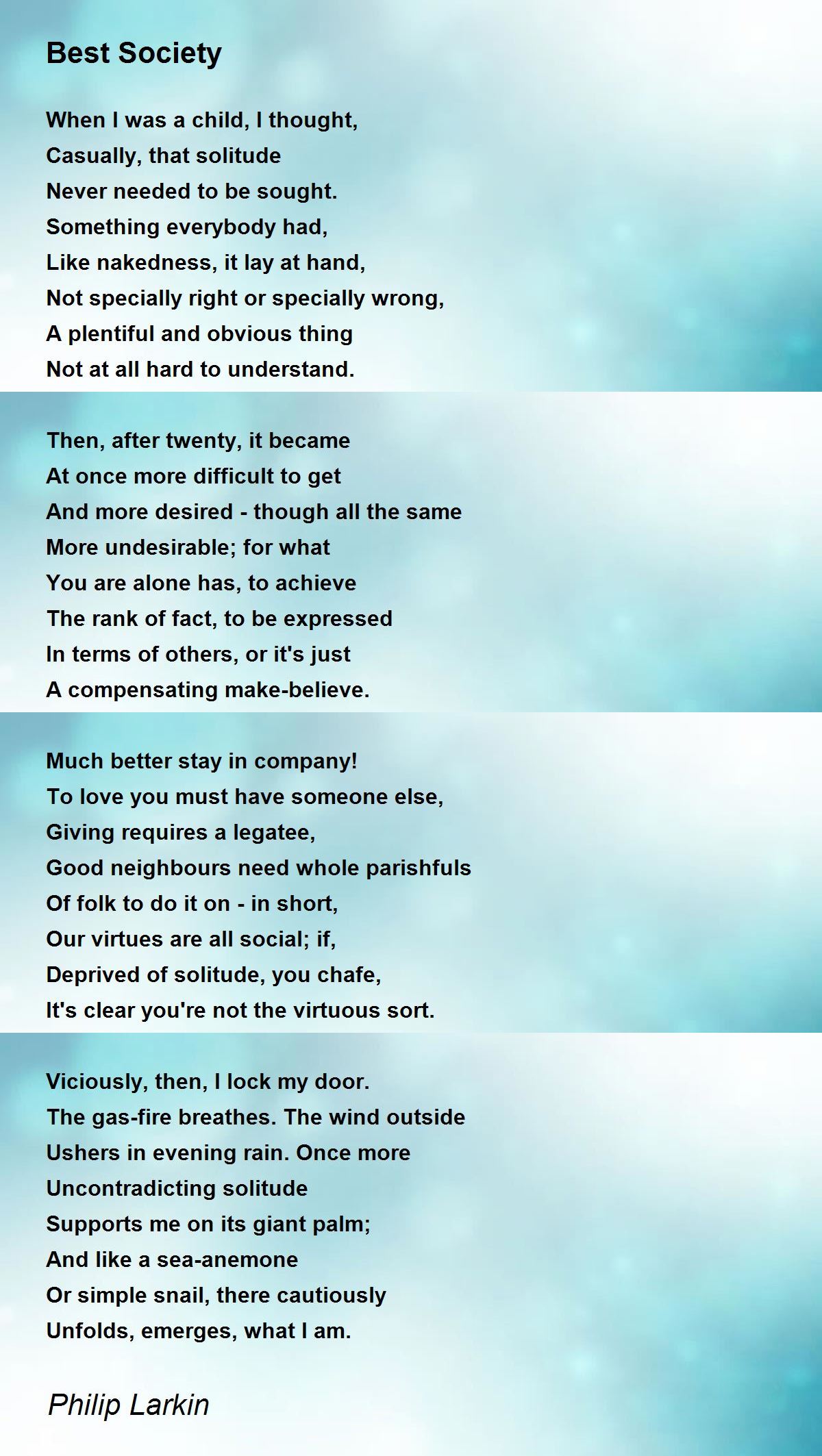 Poems About Society , 10 of the Best Poems about Progress and Social ...