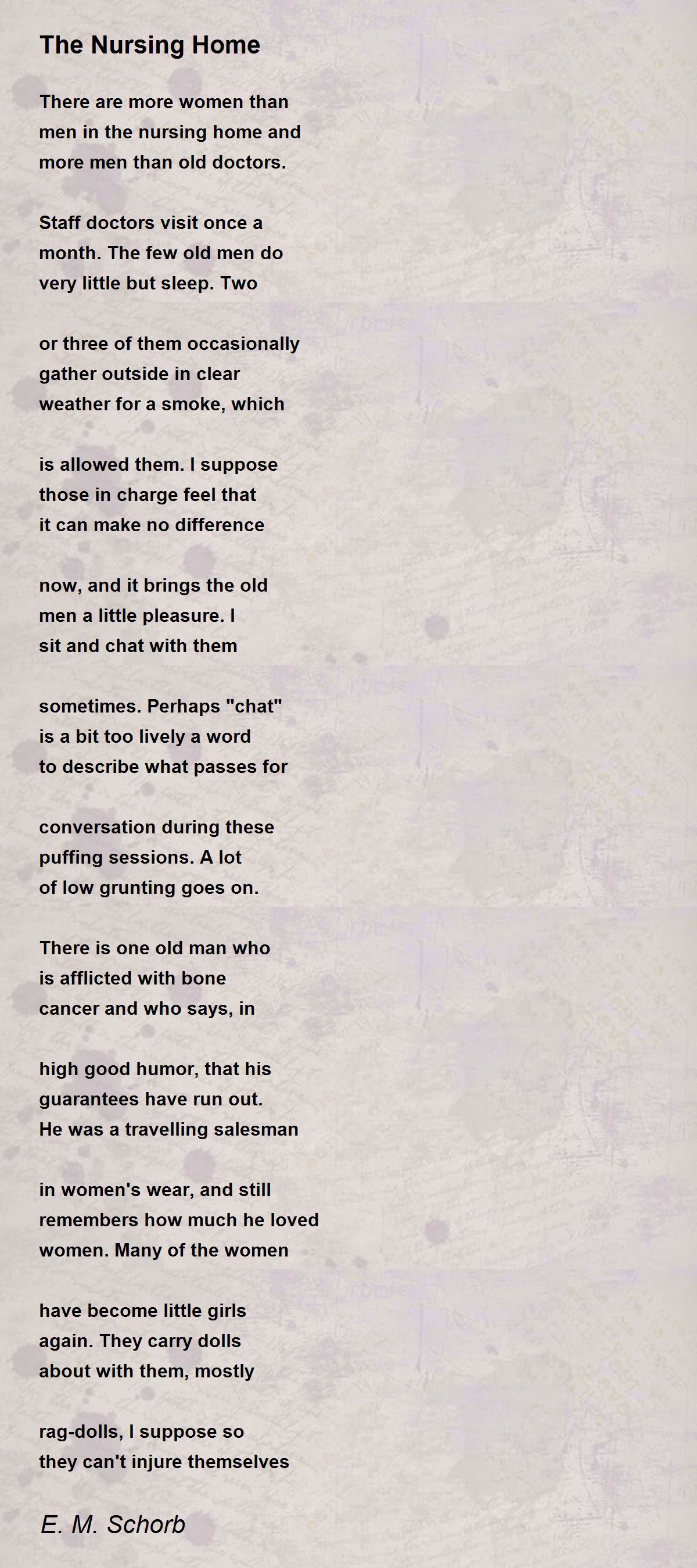 Nursing Home Resident Quotes