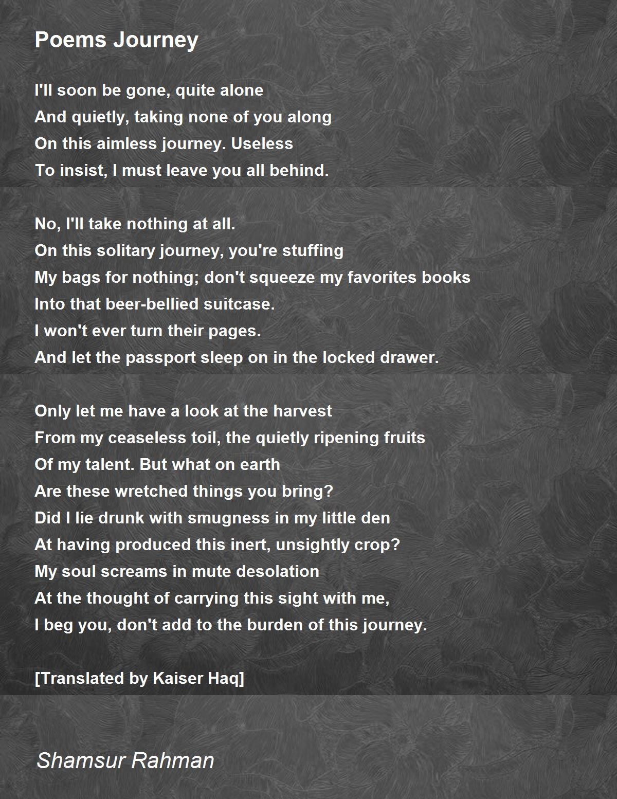 Solitary Journey Quotes