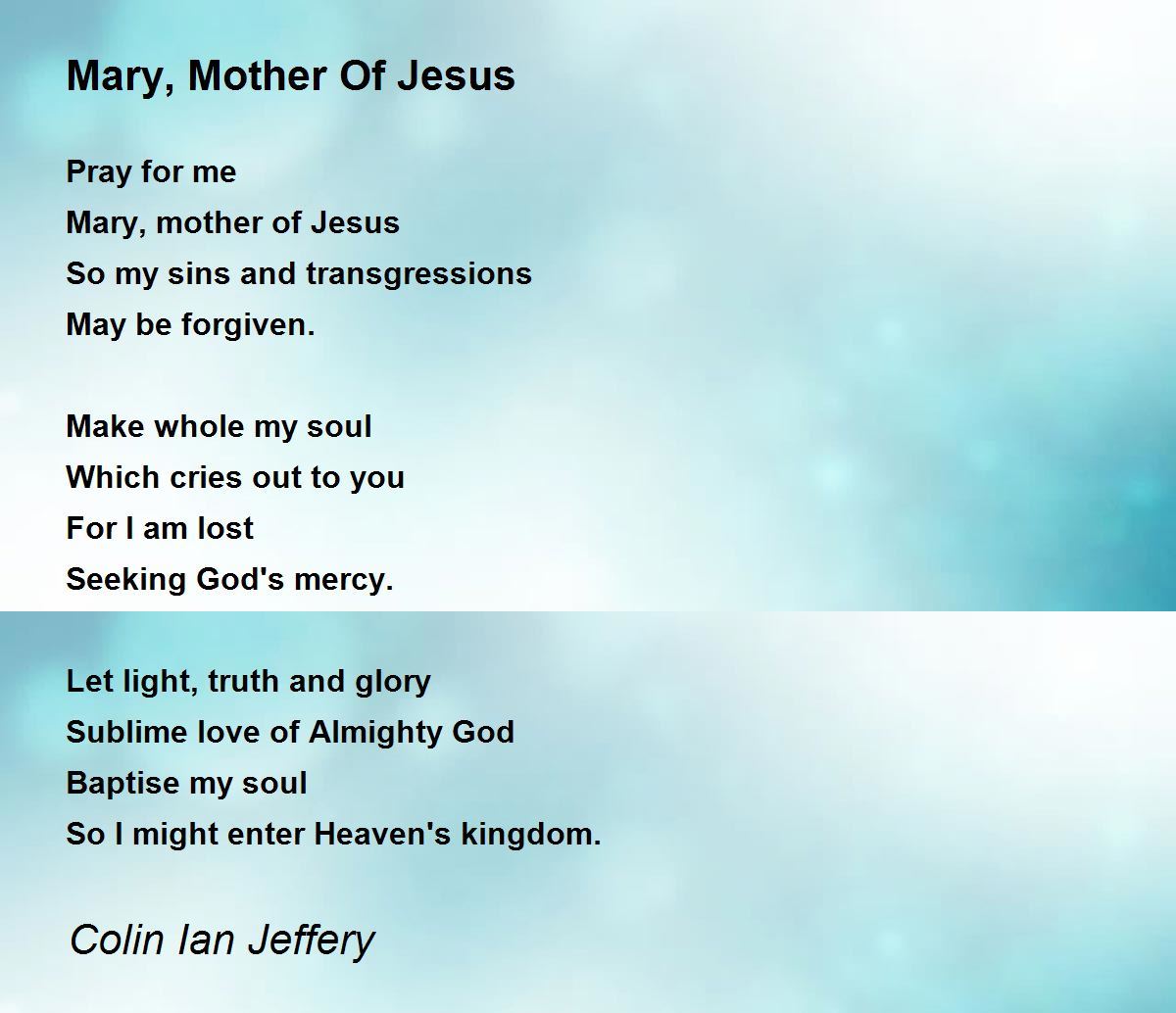 Another Name For Mary Mother Of Jesus at Deloris Colvin blog