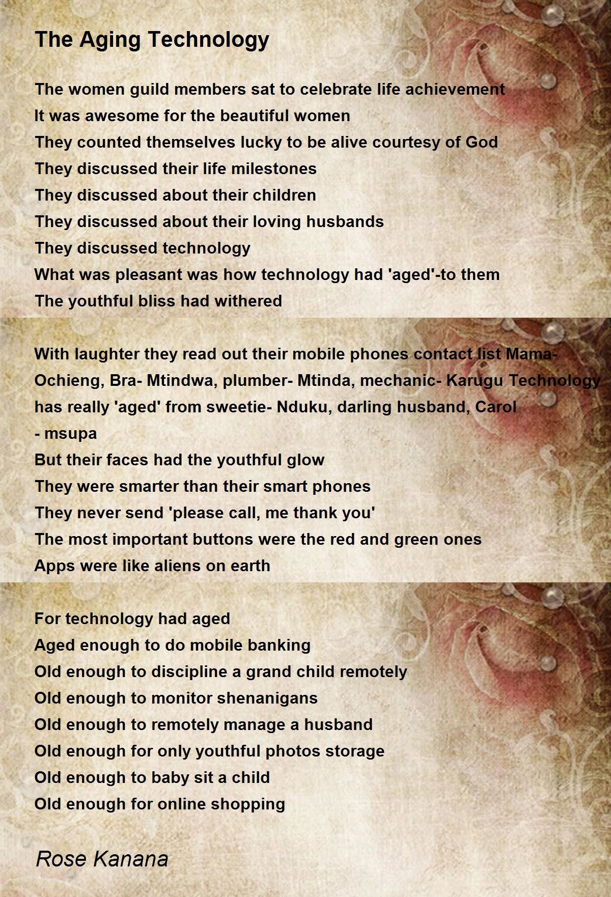 Poems About Aging Beautifully