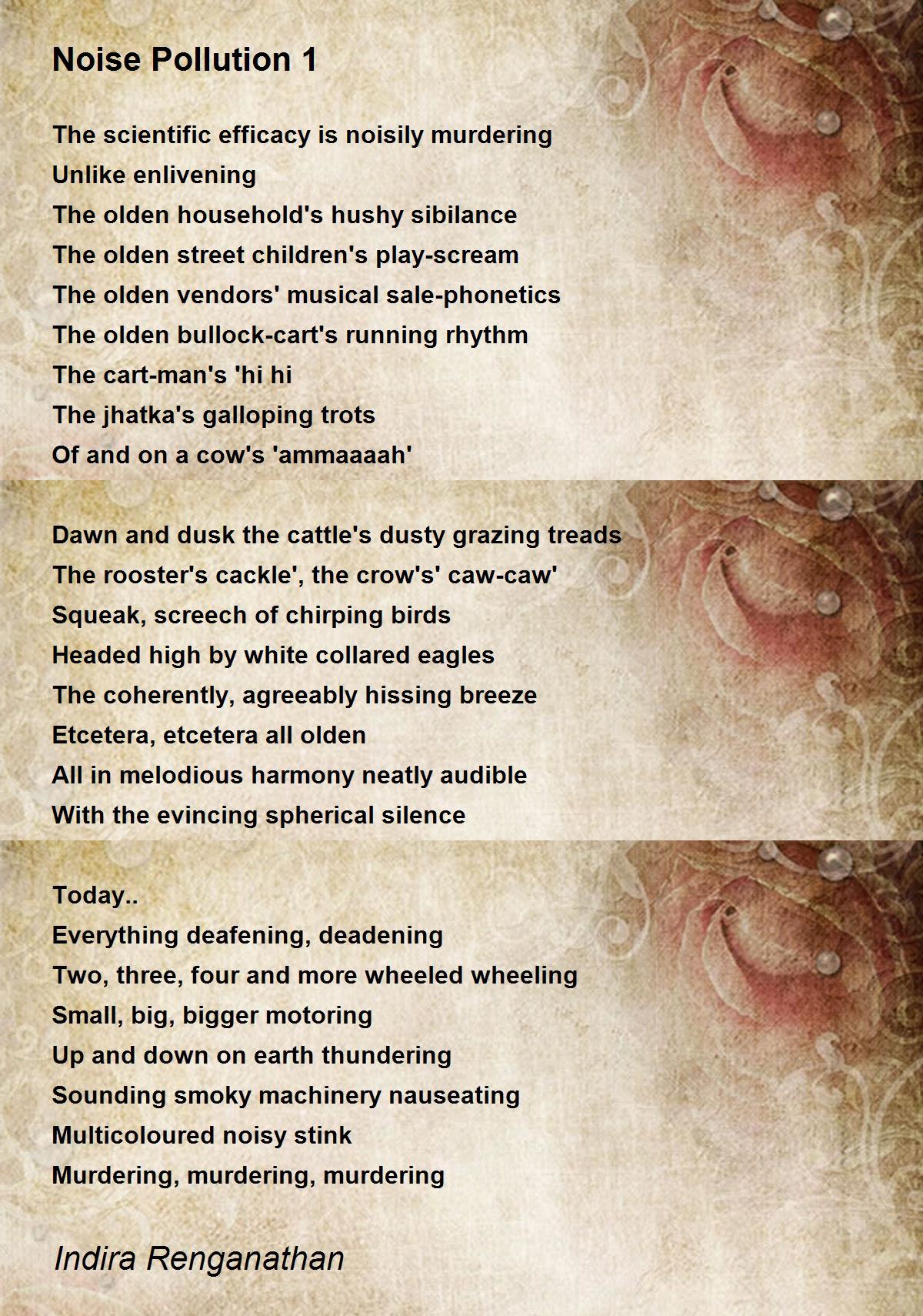 Noise Pollution Quotes