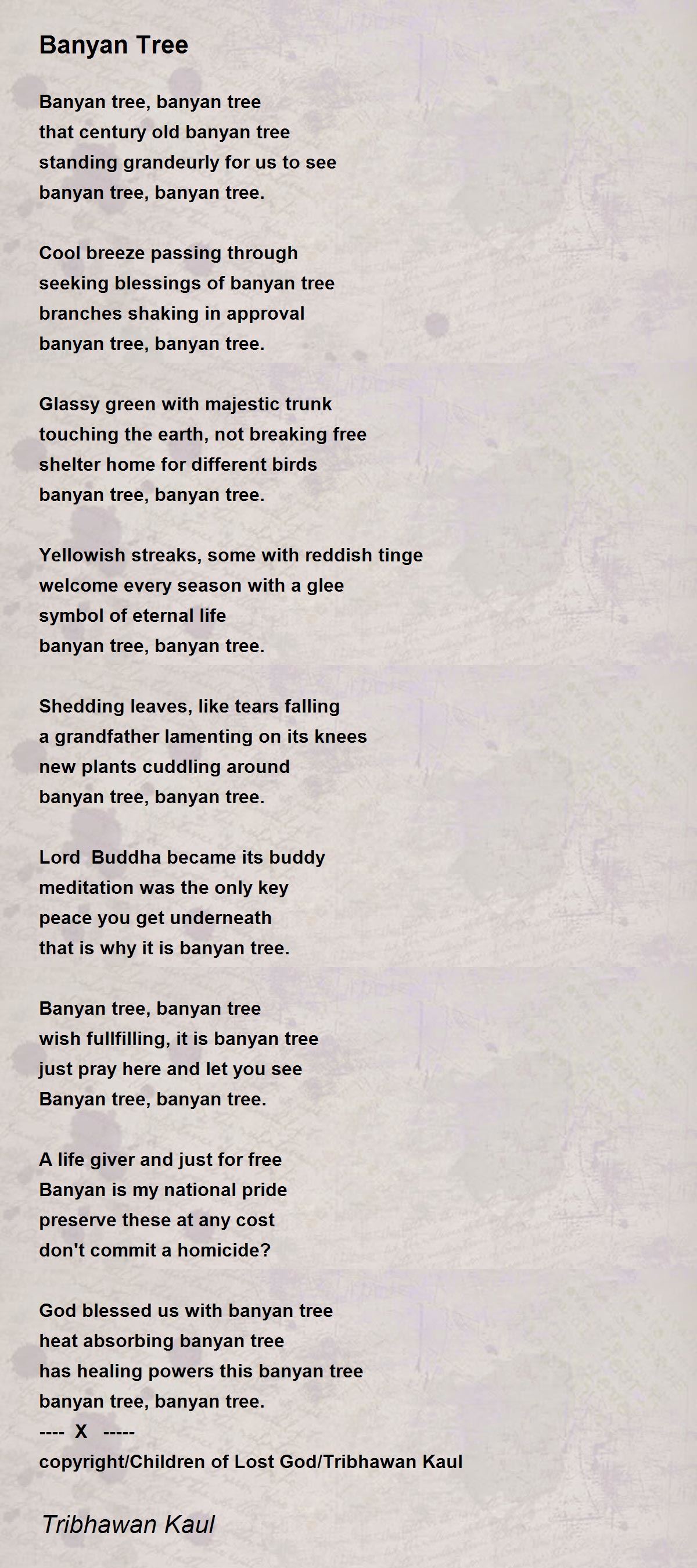 Banyan Tree Quotes