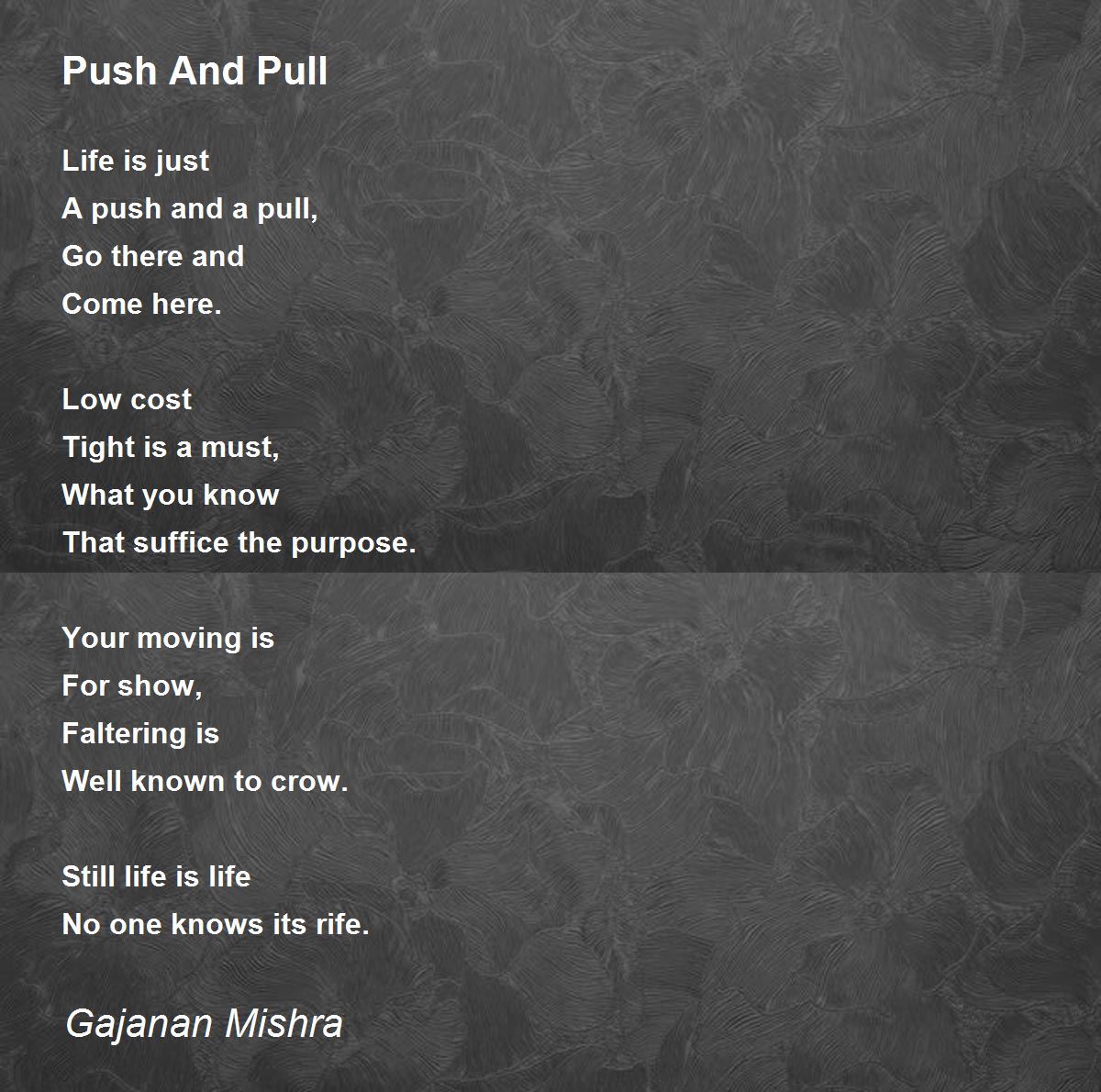 Push And Pull Relationship Quotes