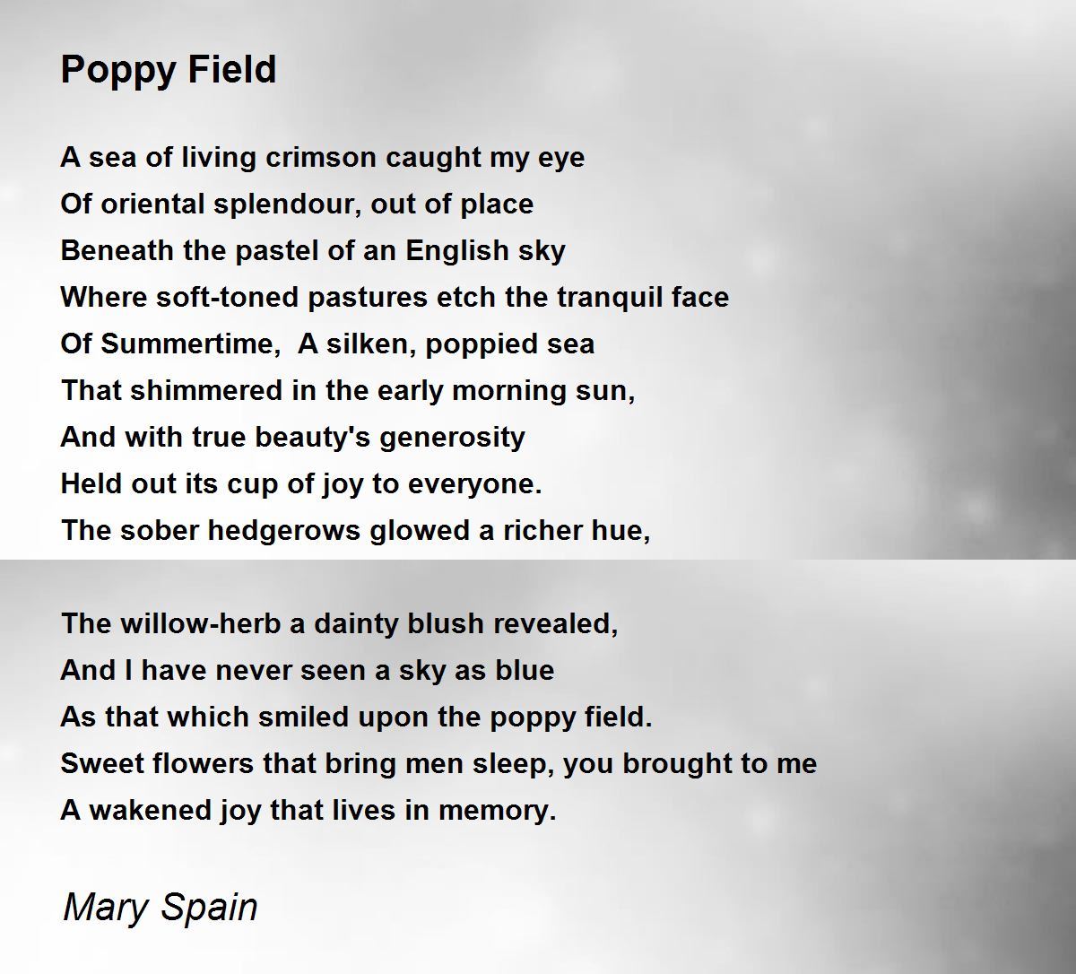 Poppy Field Quotes