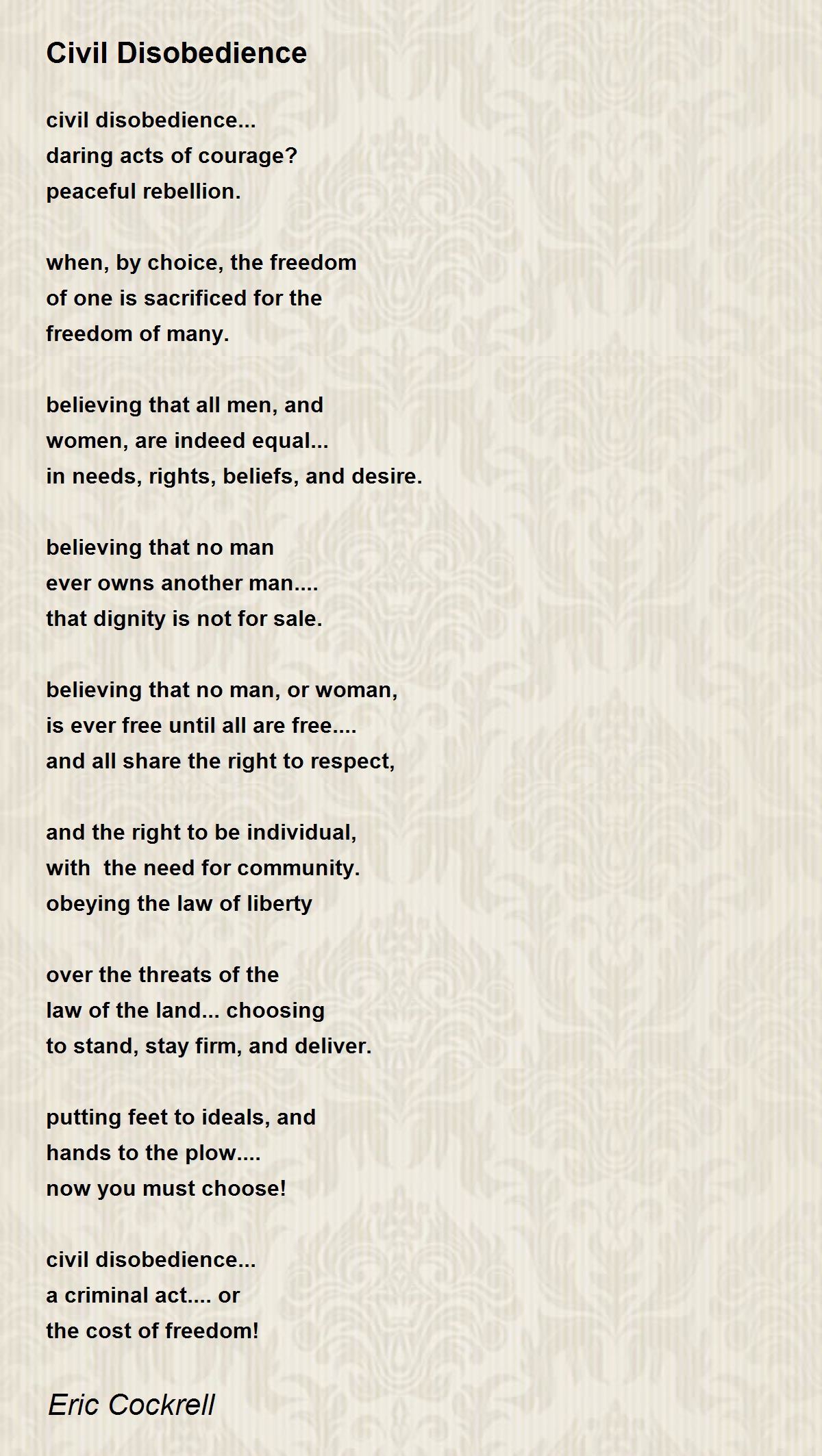 Antigone Civil Disobedience Quotes