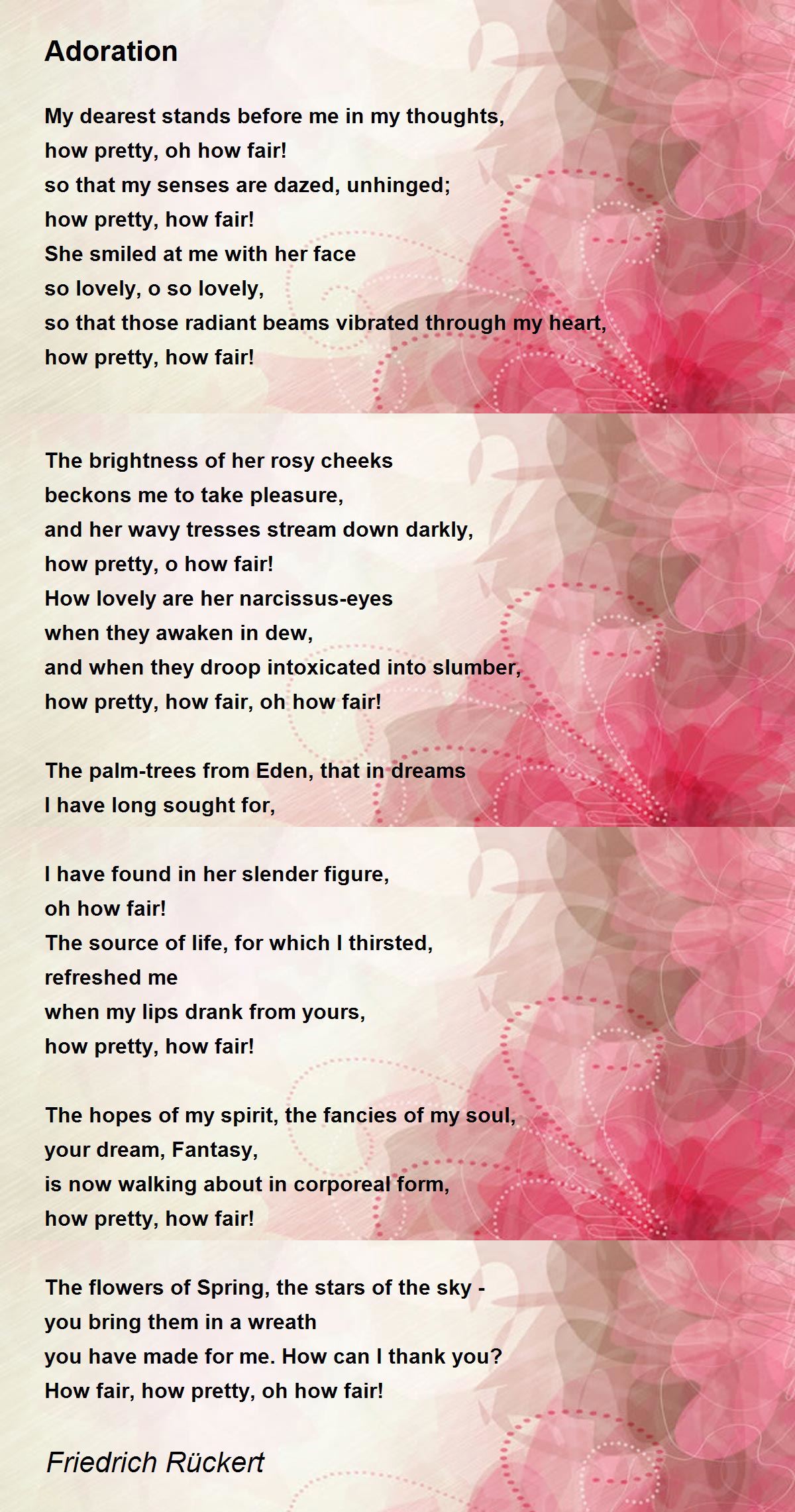 Adoration Poems Quotes