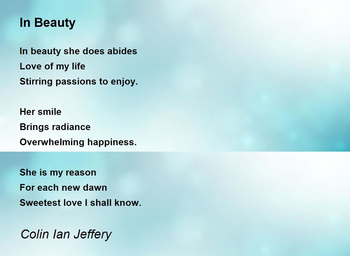 Short Poems About Her Beauty – 19 Excited Short Poems to Make Her Feel ...