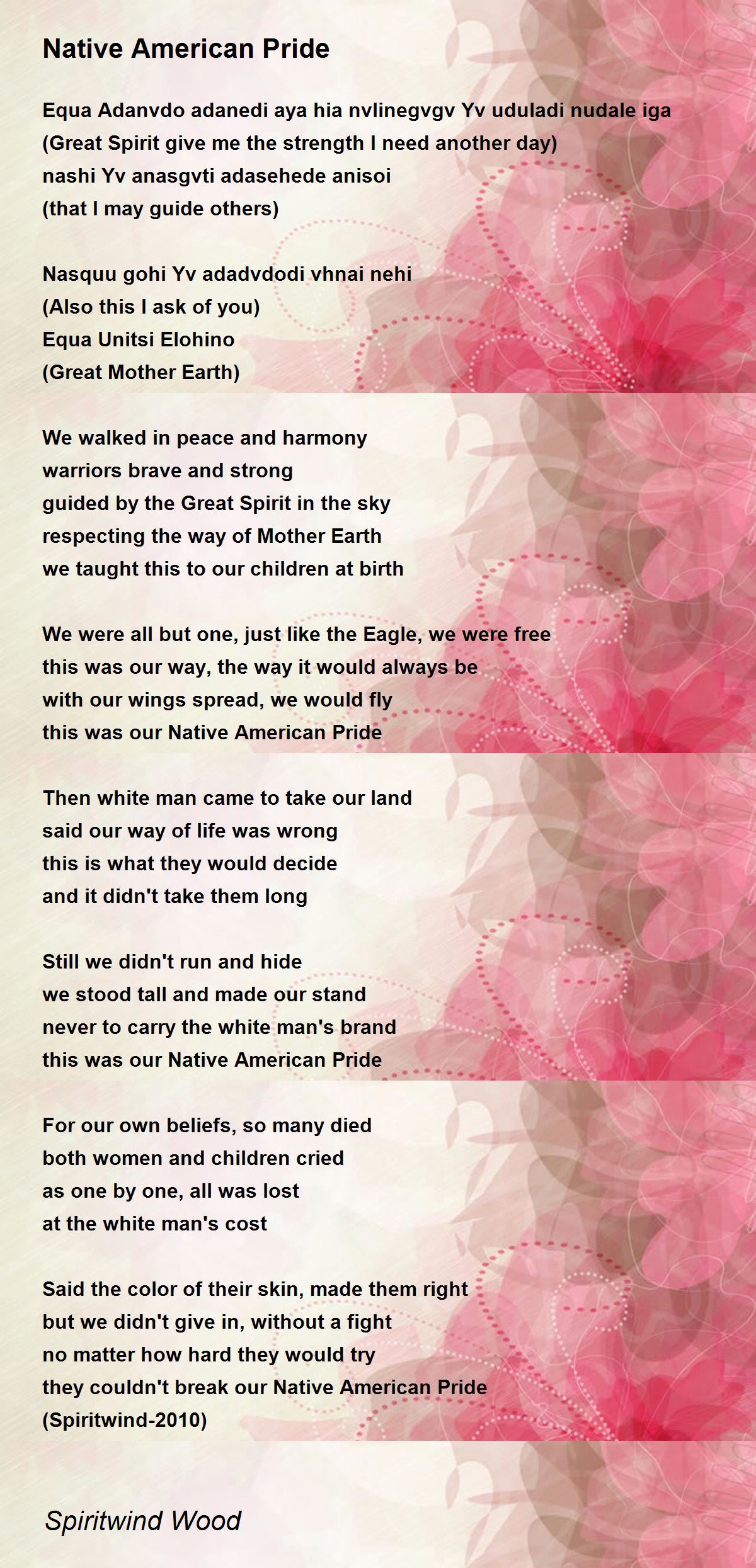 Native American Bereavement Poems | Sitedoct.org