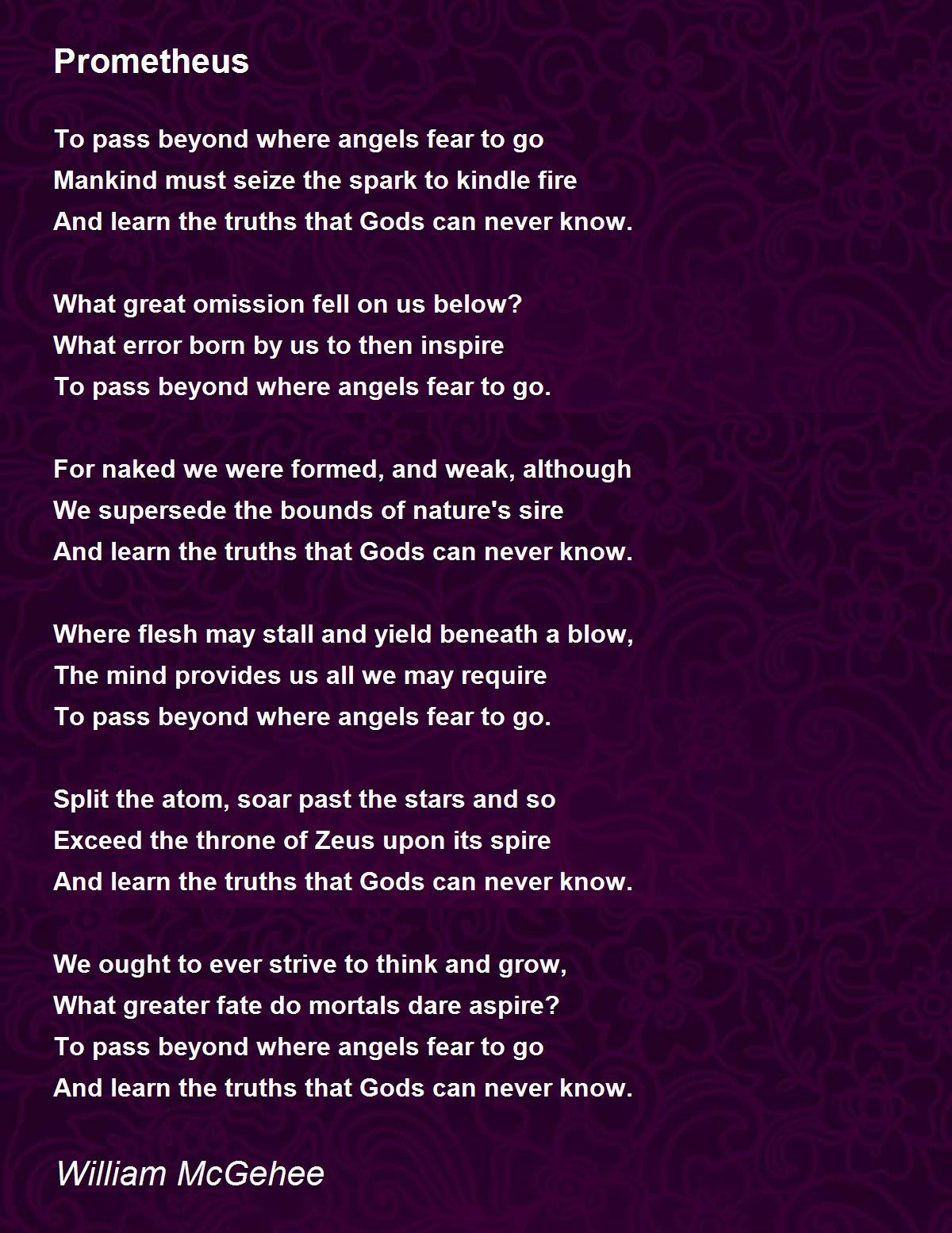 Anthem Prometheus Quotes