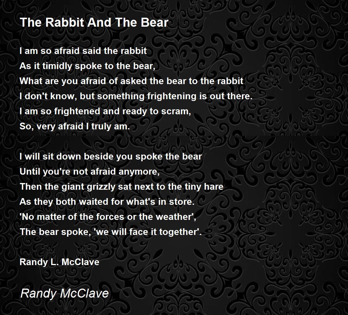 The Bunny The Bear Quotes