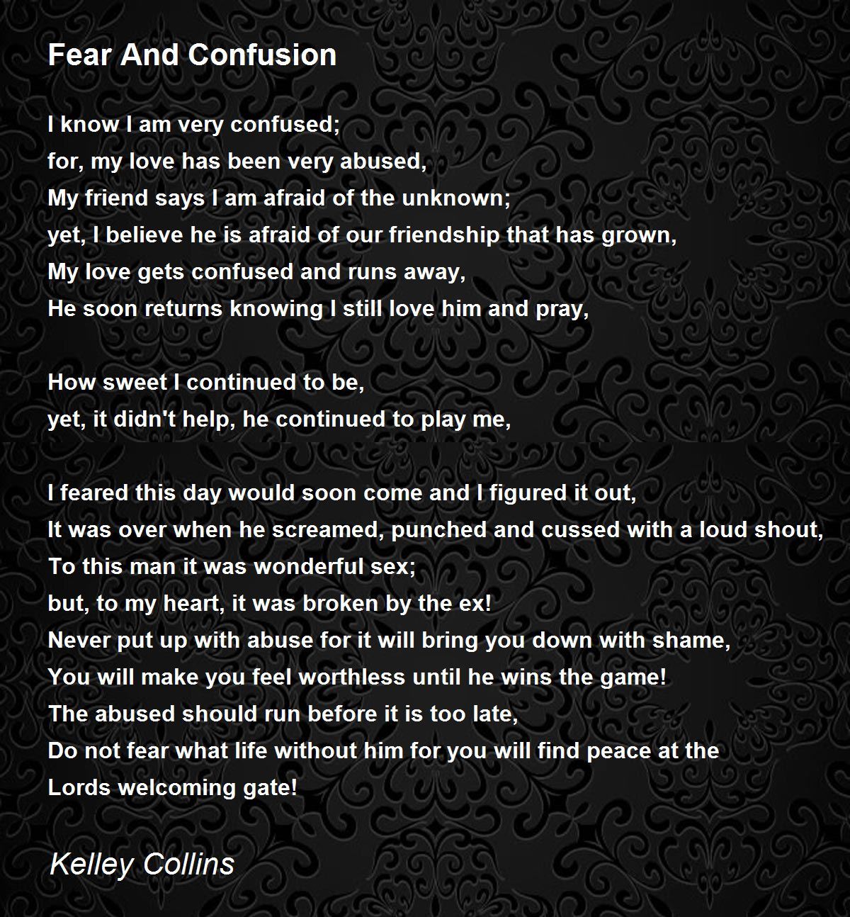 Fear Confusion Quotes