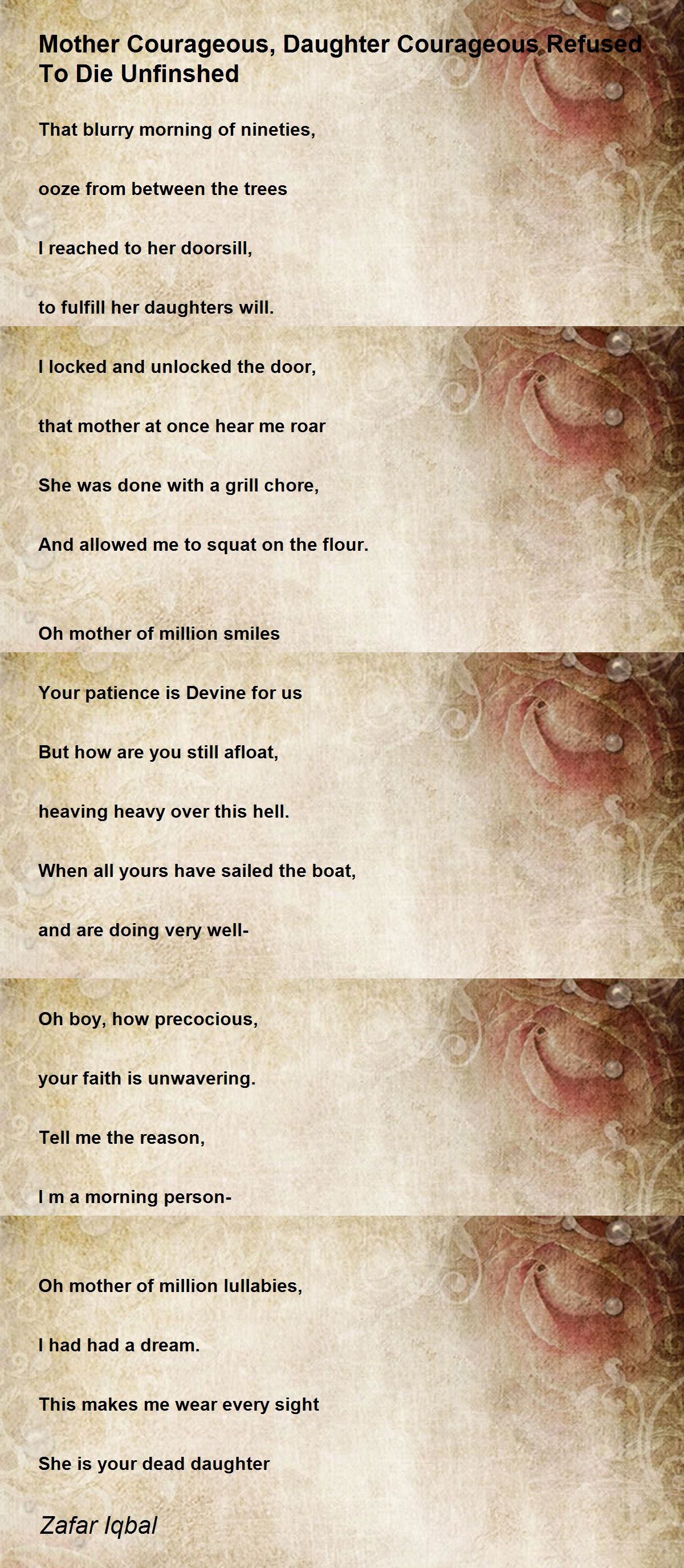 Courageous Mother Quotes