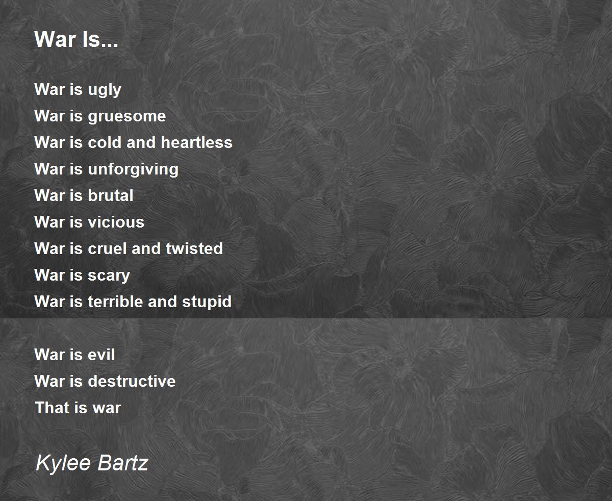 Short War Poems 💣 World War One Poems Written By Soldiers. The Best