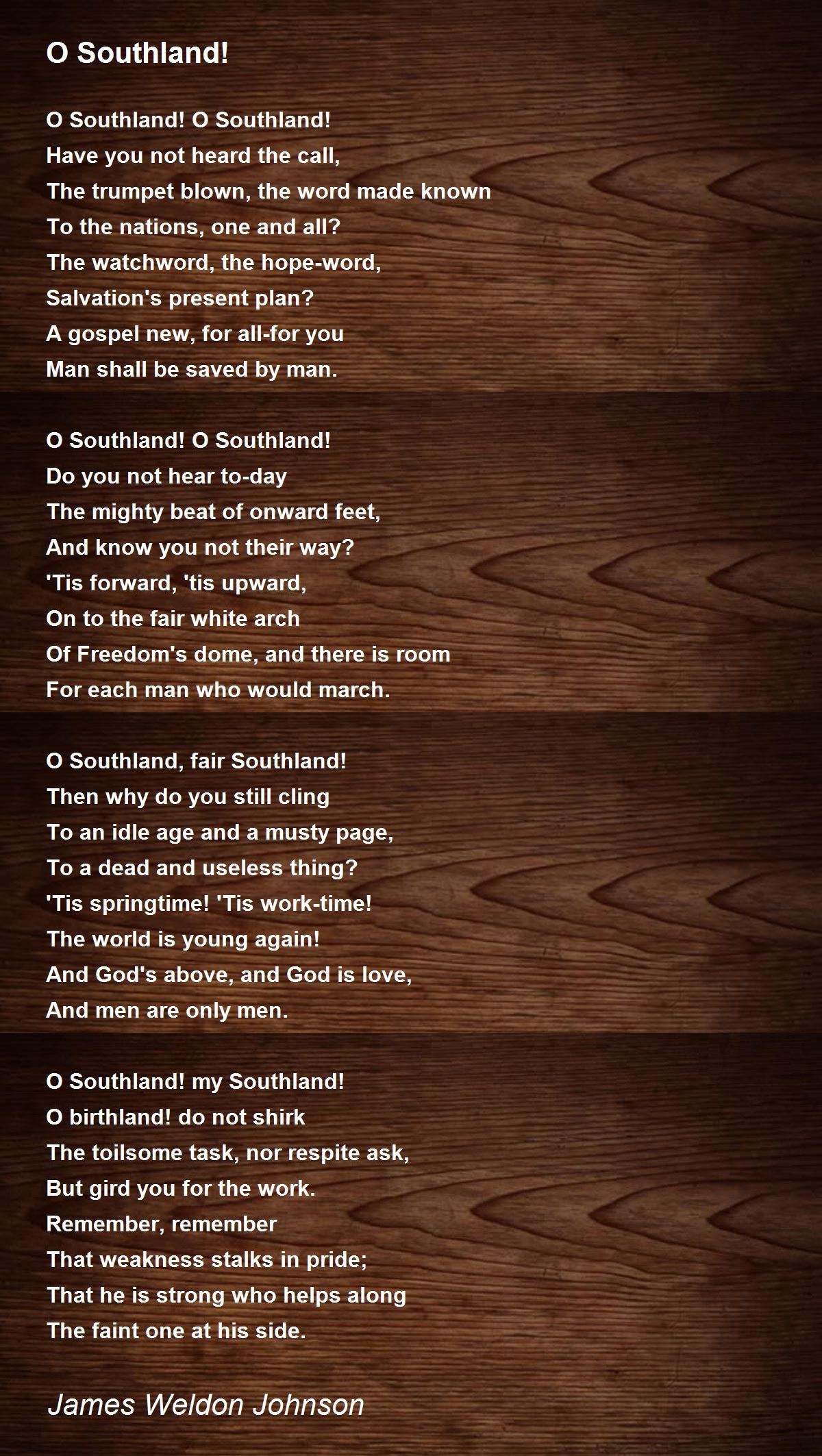 Famous Southland Quotes