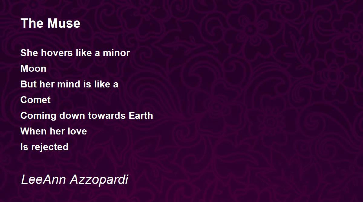 The Muse - The Muse Poem by LeeAnn Azzopardi