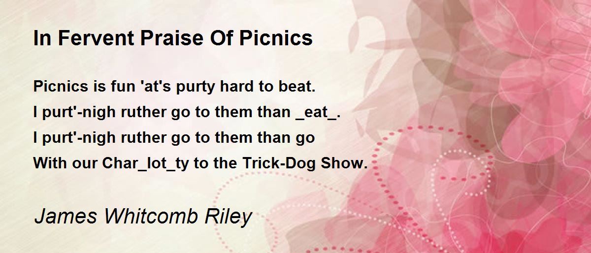 Fall Picnic Poem