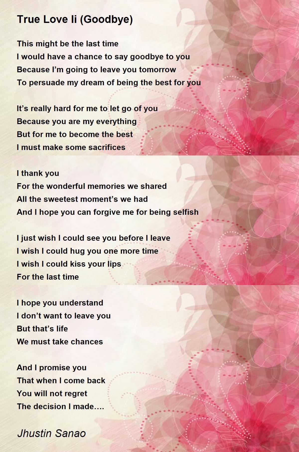 Love Goodbye Poems Poem] Linda Pastan To A Daughter Leaving Home